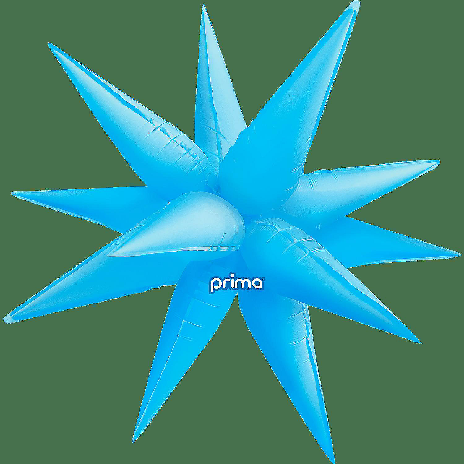 Prima - Blue - Electric Starbursts Deco Balloons | Oriental Trading
