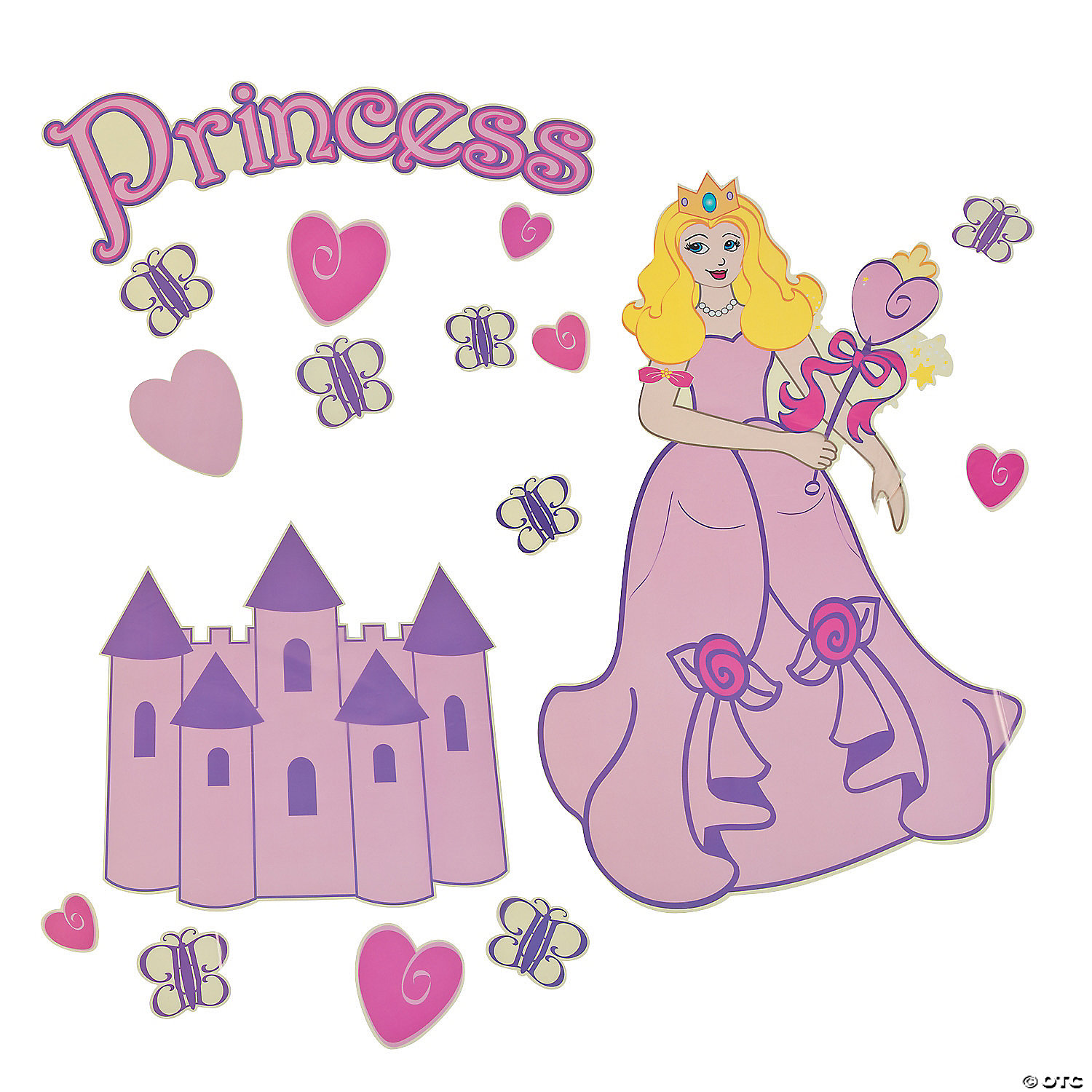 Princess Window Clings - 3 Pc. - Discontinued