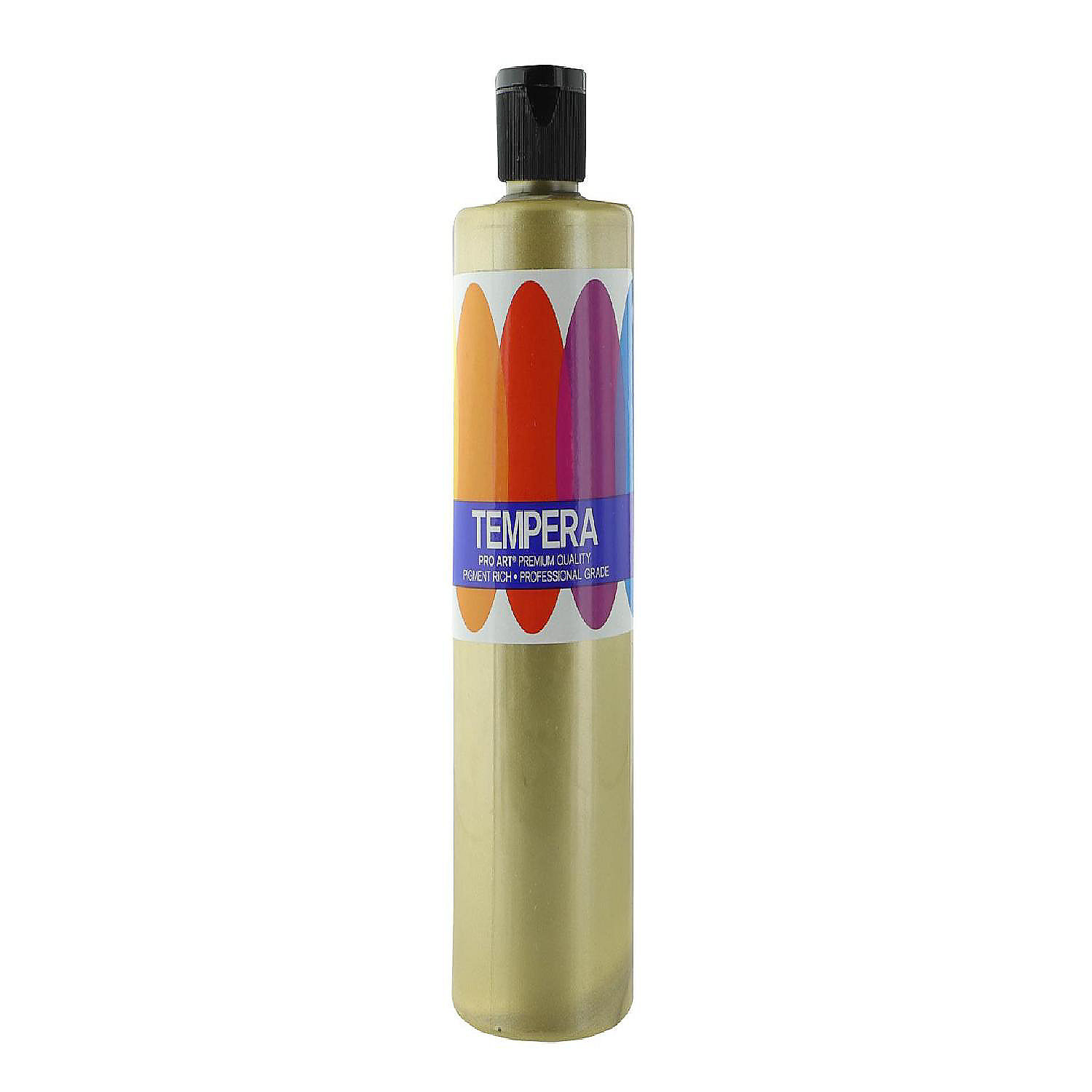 Pro Art Liquid Tempera Paint 16oz Metallic Gold