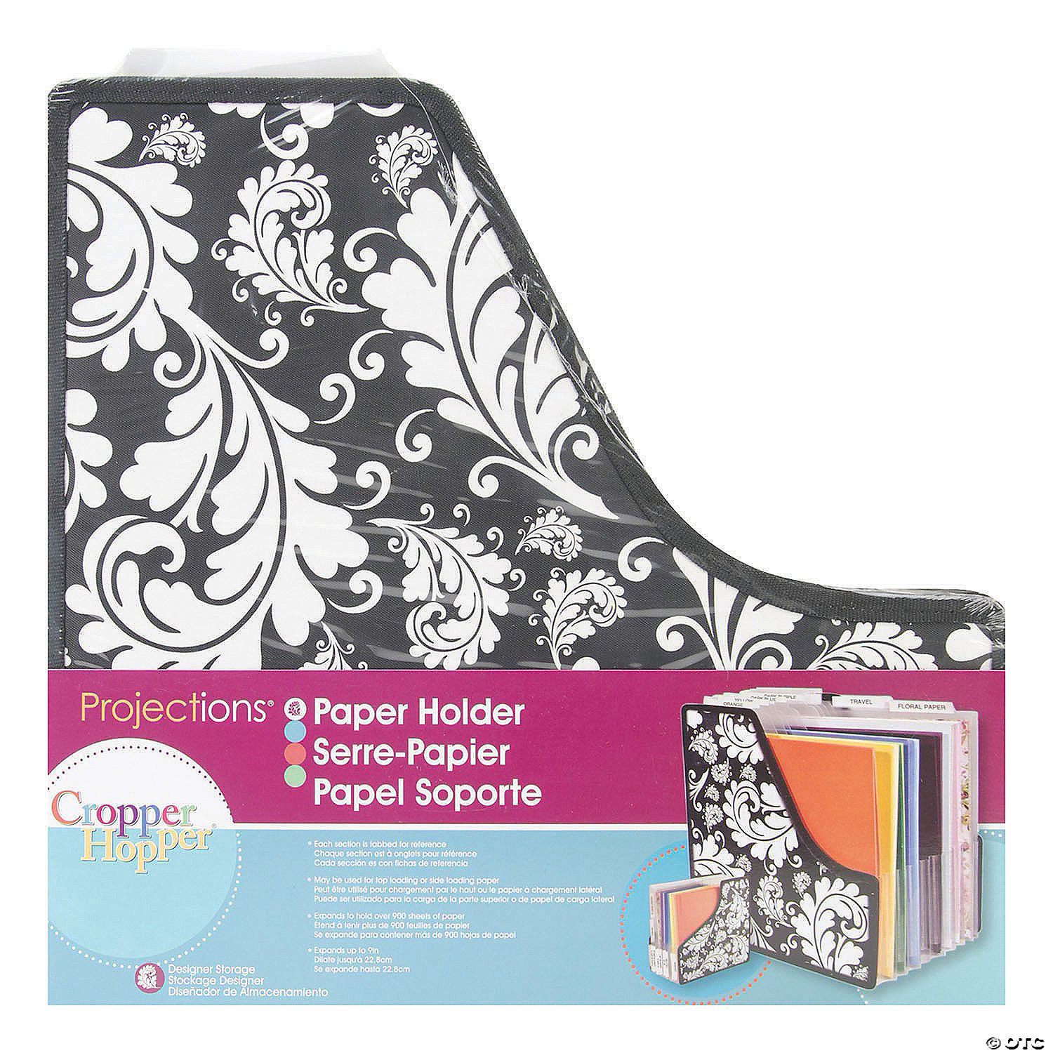 Projections Expandable Paper Holder