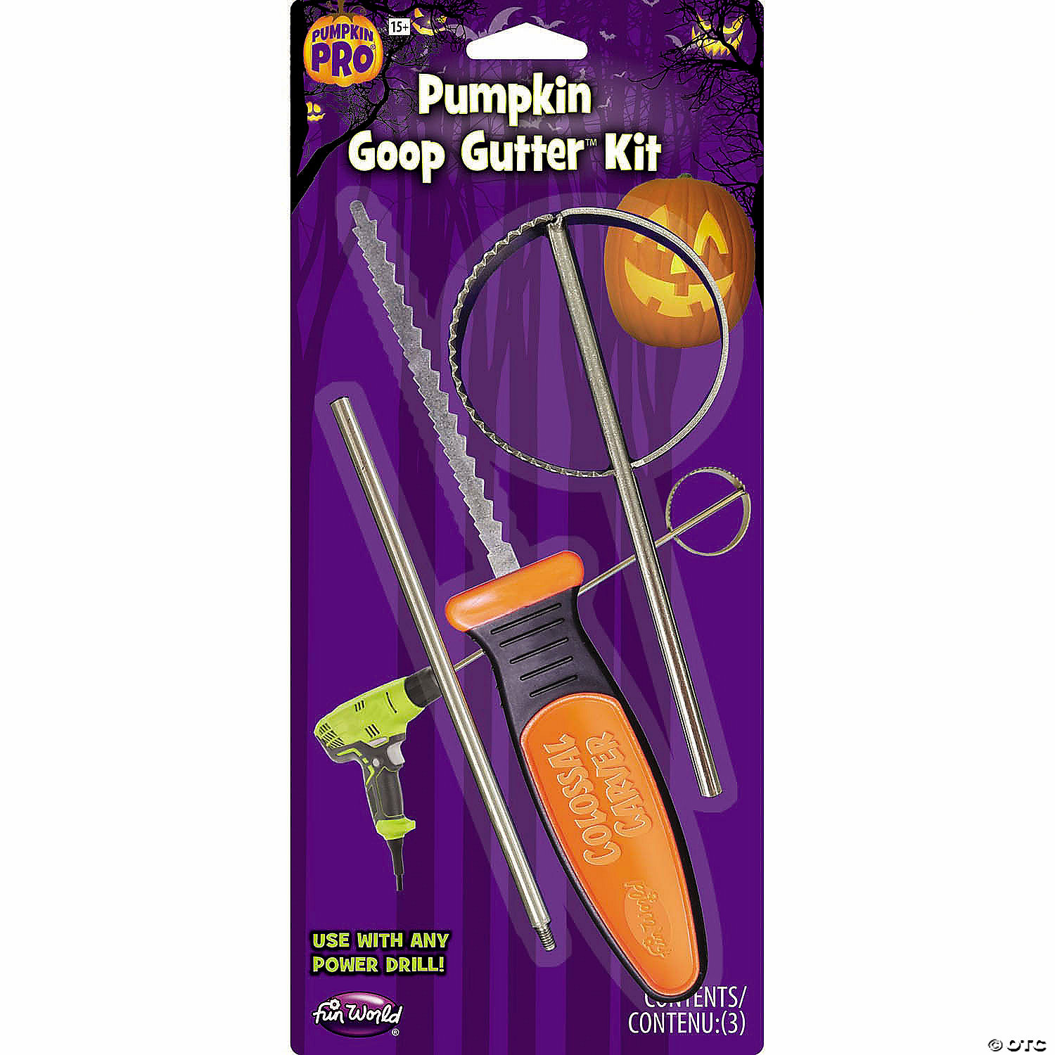 Pumpkin Carving Goop Gutter Tool Kit | Oriental Trading