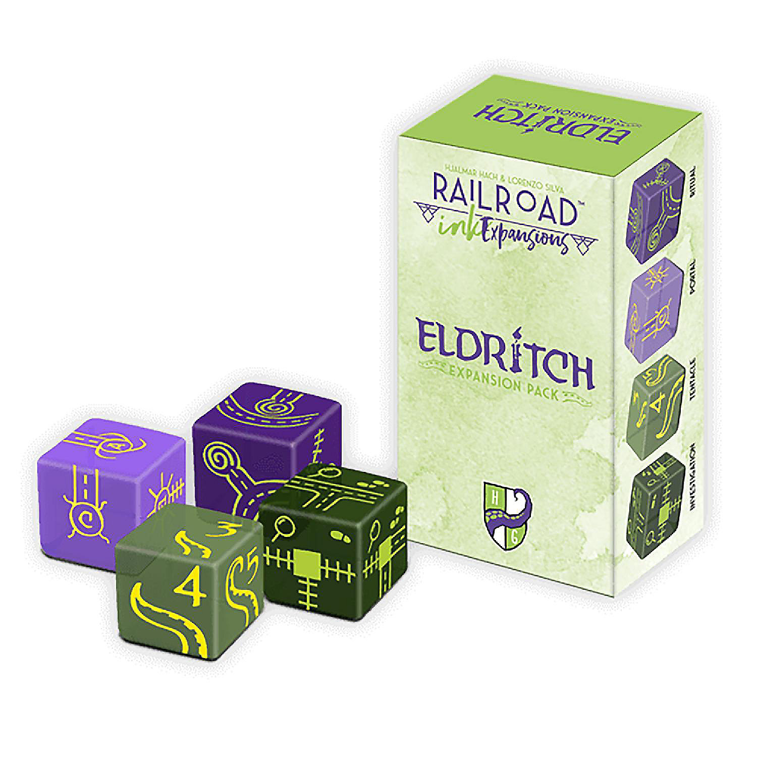 Railroad Ink: Eldritch Expansion Pack, 1+ Players | Oriental Trading