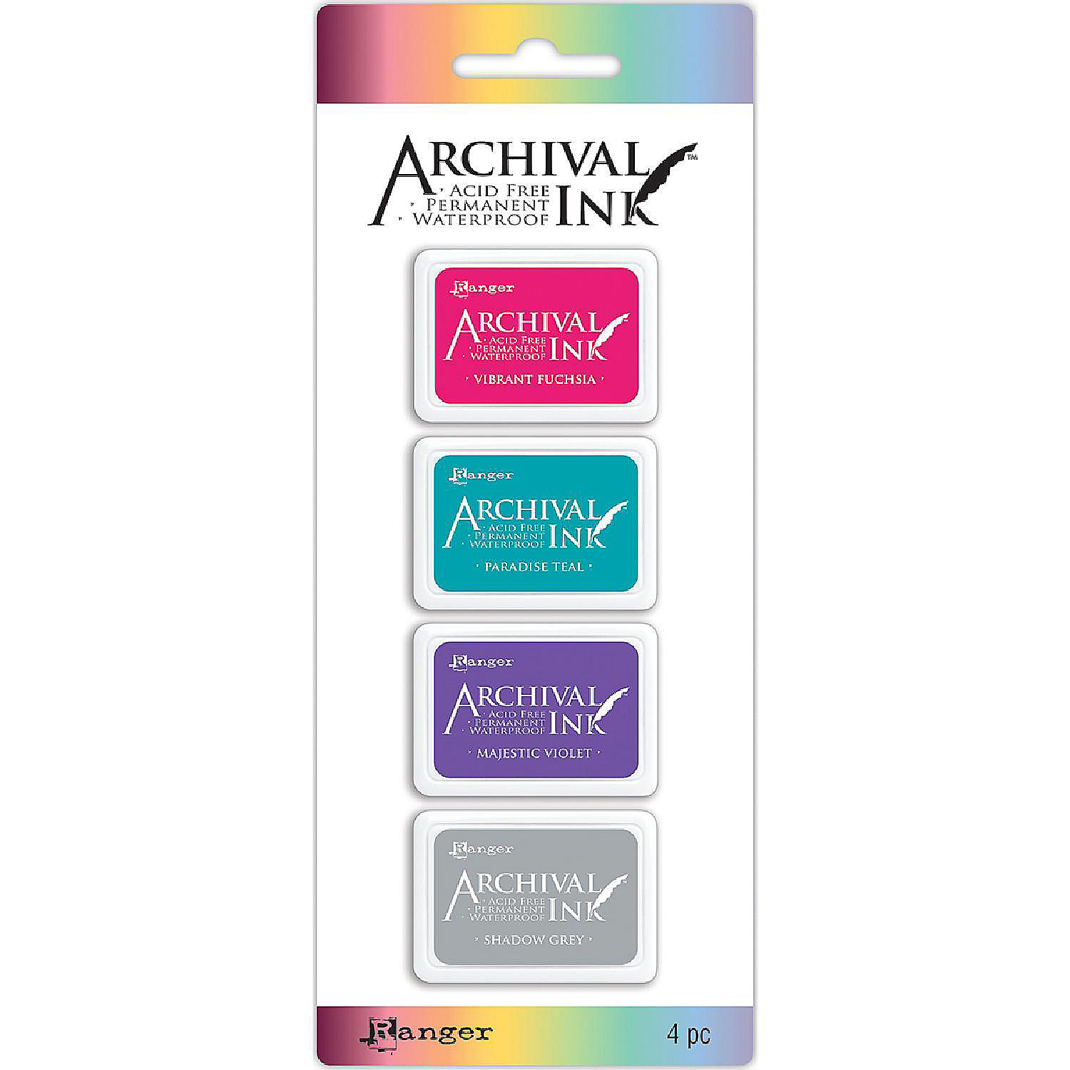 Ranger Archival Mini Ink Pad Kits-Kit 4 | Oriental Trading