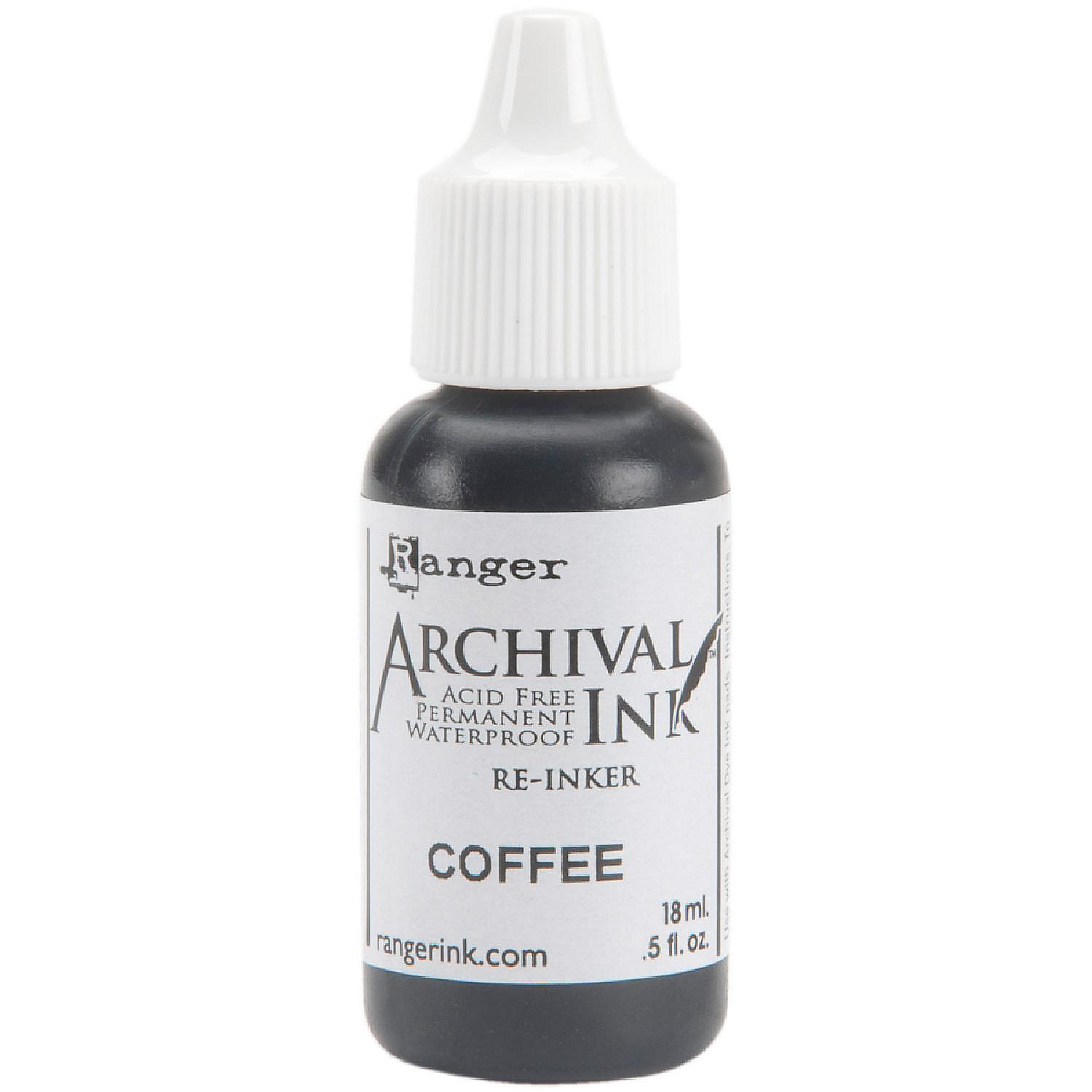 Ranger Archival Pad Reinker .5oz-Coffee | Oriental Trading