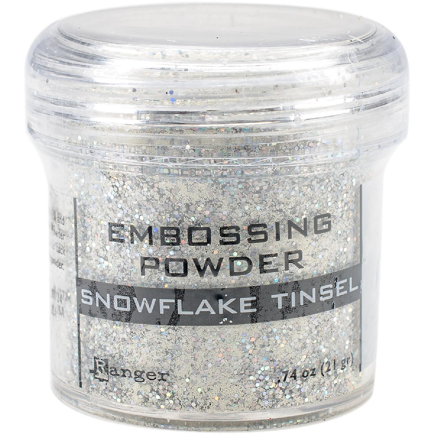 Ranger Embossing Powder-Snowflake Tinsel | Oriental Trading