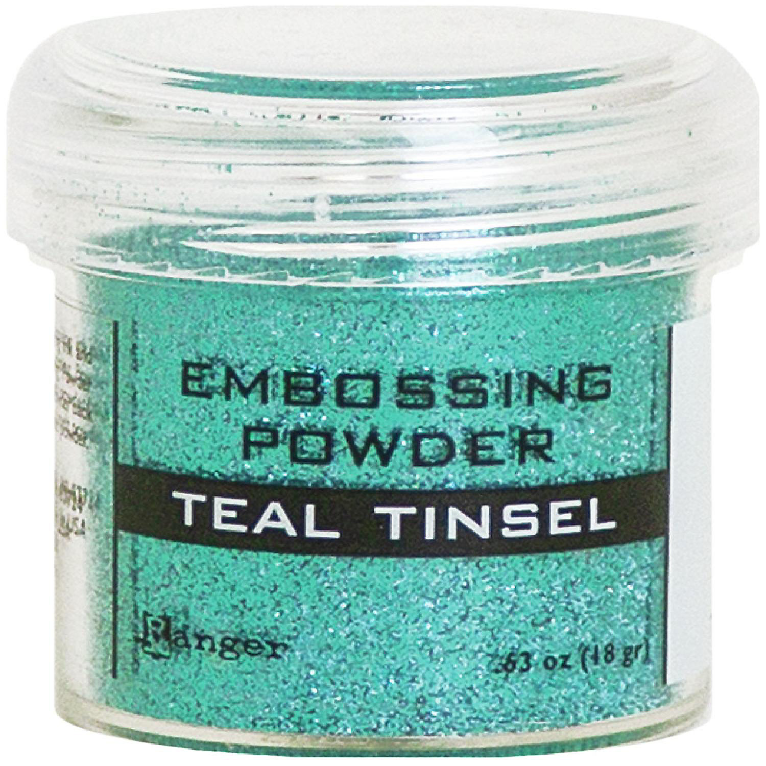 Ranger Embossing Powder-Teal Tinsel | Oriental Trading