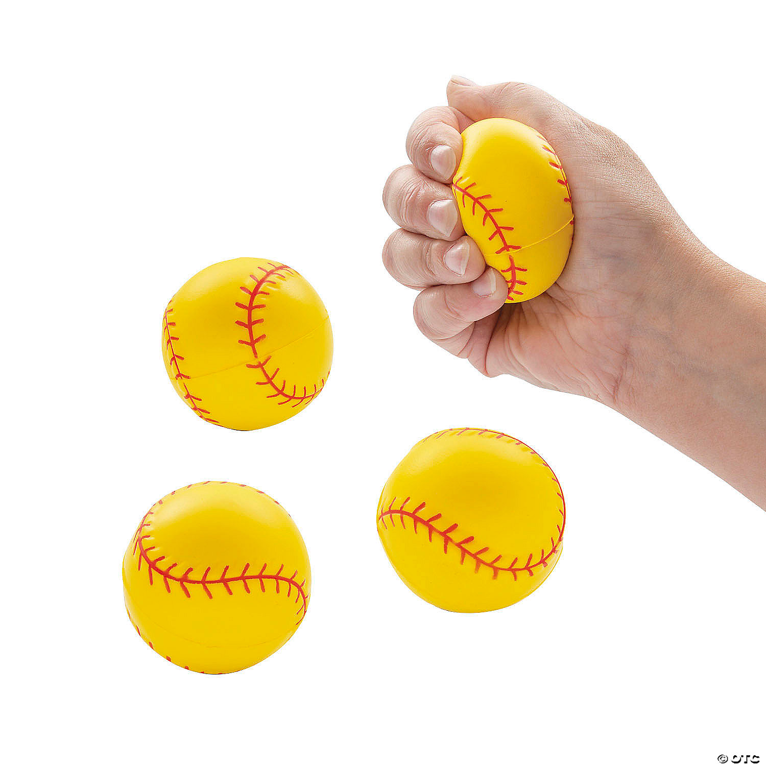 Realistic Softball Stress Balls