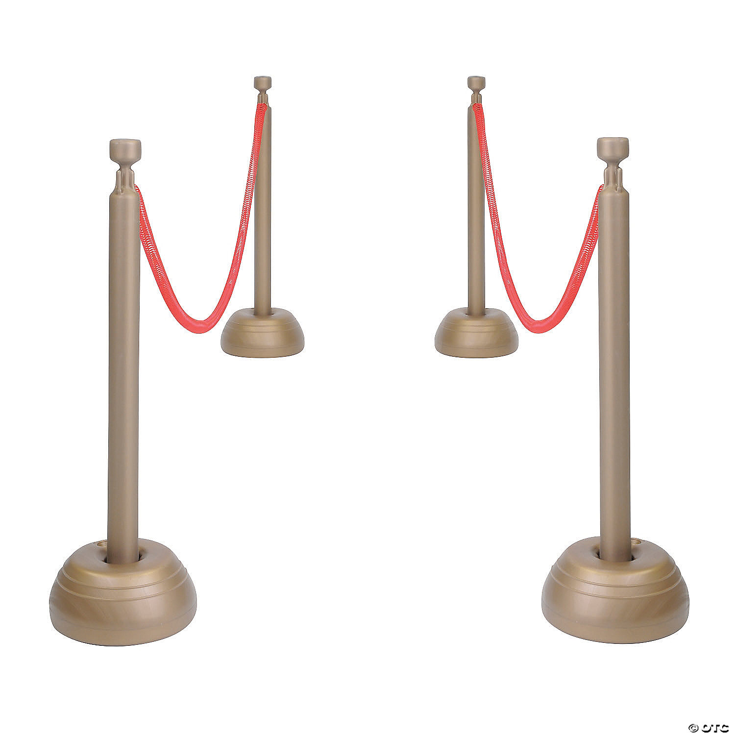 Red Rope VIP Stanchion Set