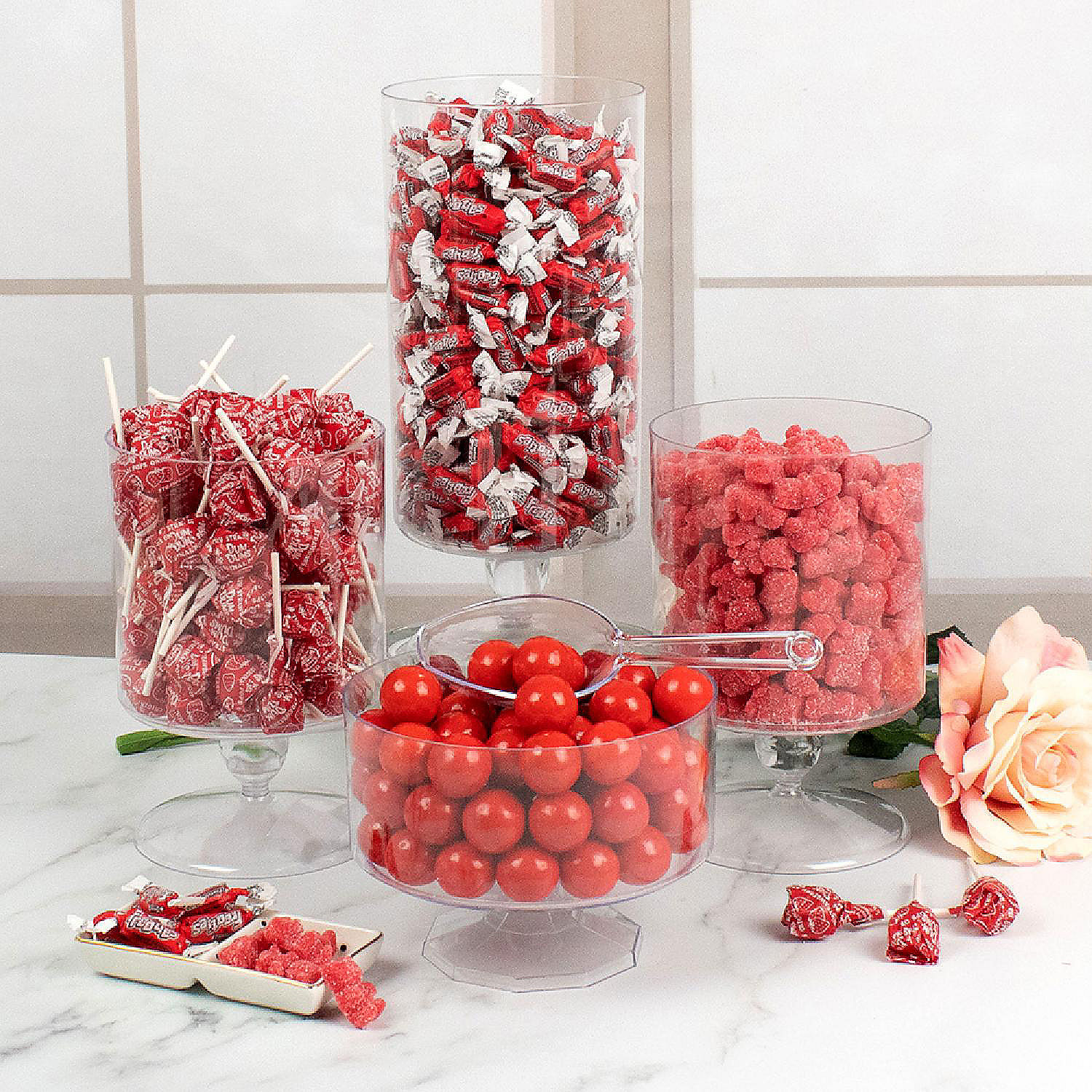 Red Value Size Candy Buffet - (Approx. 7 lbs) | Oriental Trading
