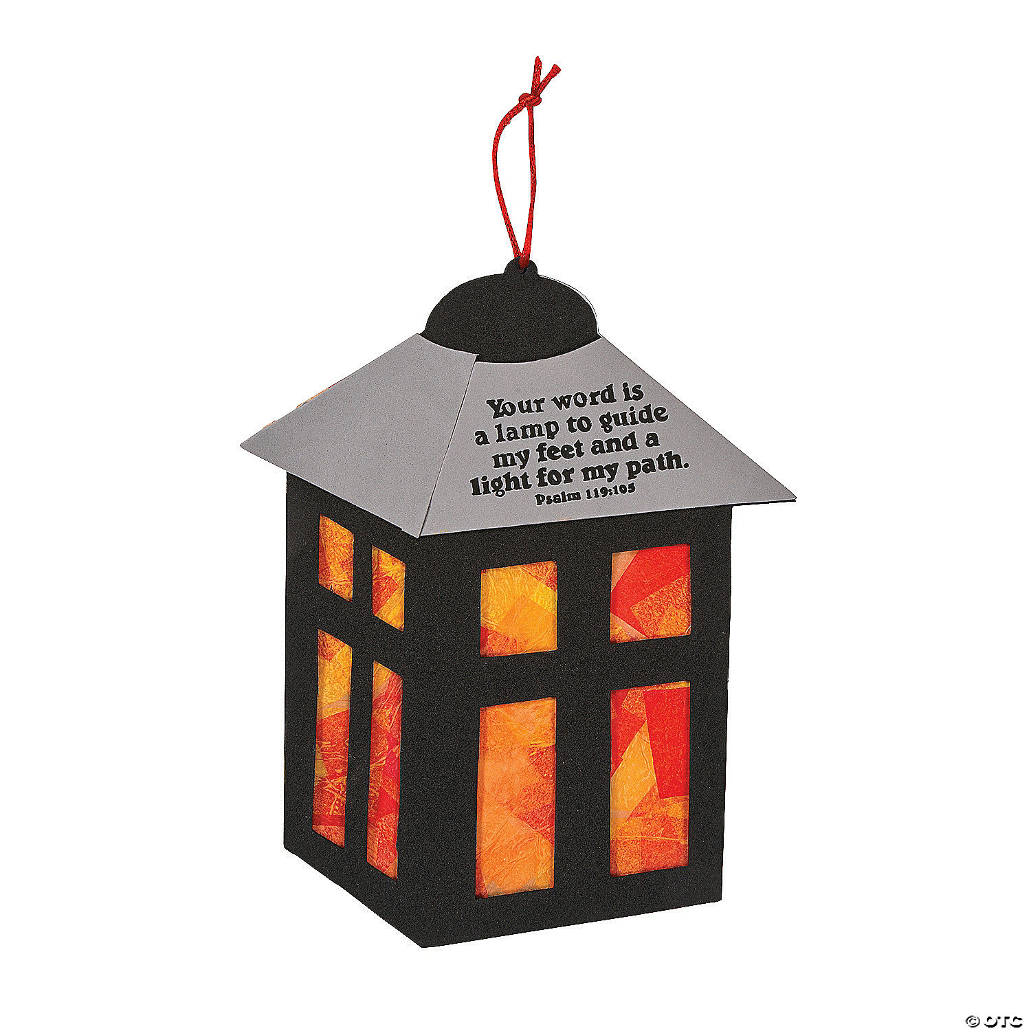 Religious Lantern Tissue Paper Craft Kit