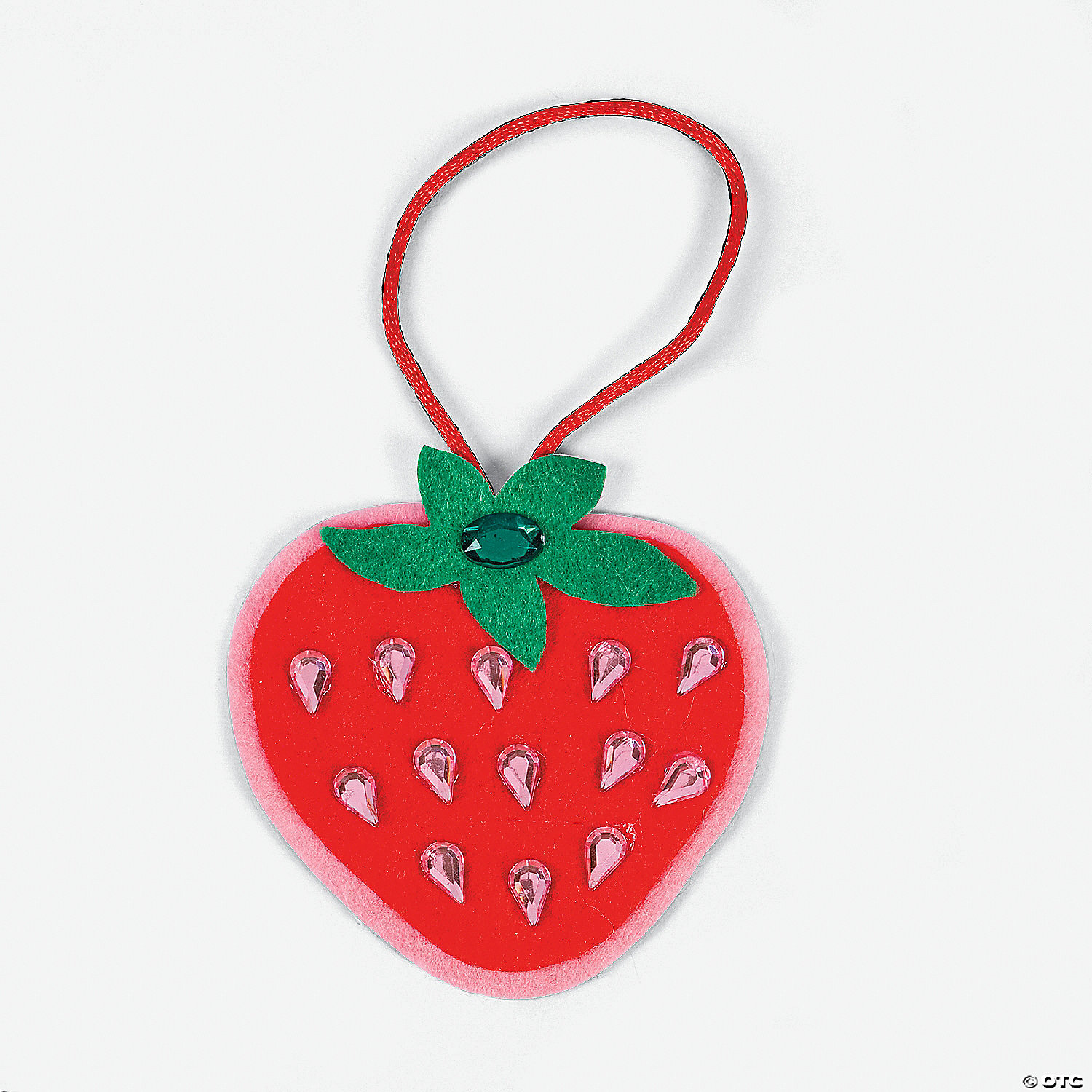 Rhinestone Strawberry Craft Kit - Discontinued