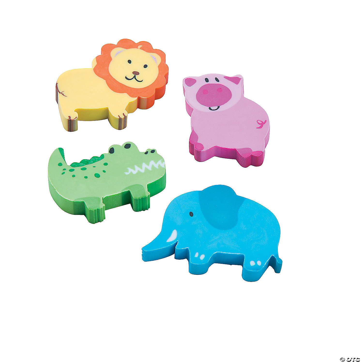 Rubber Noah’s Ark Eraser Set | Fun Express
