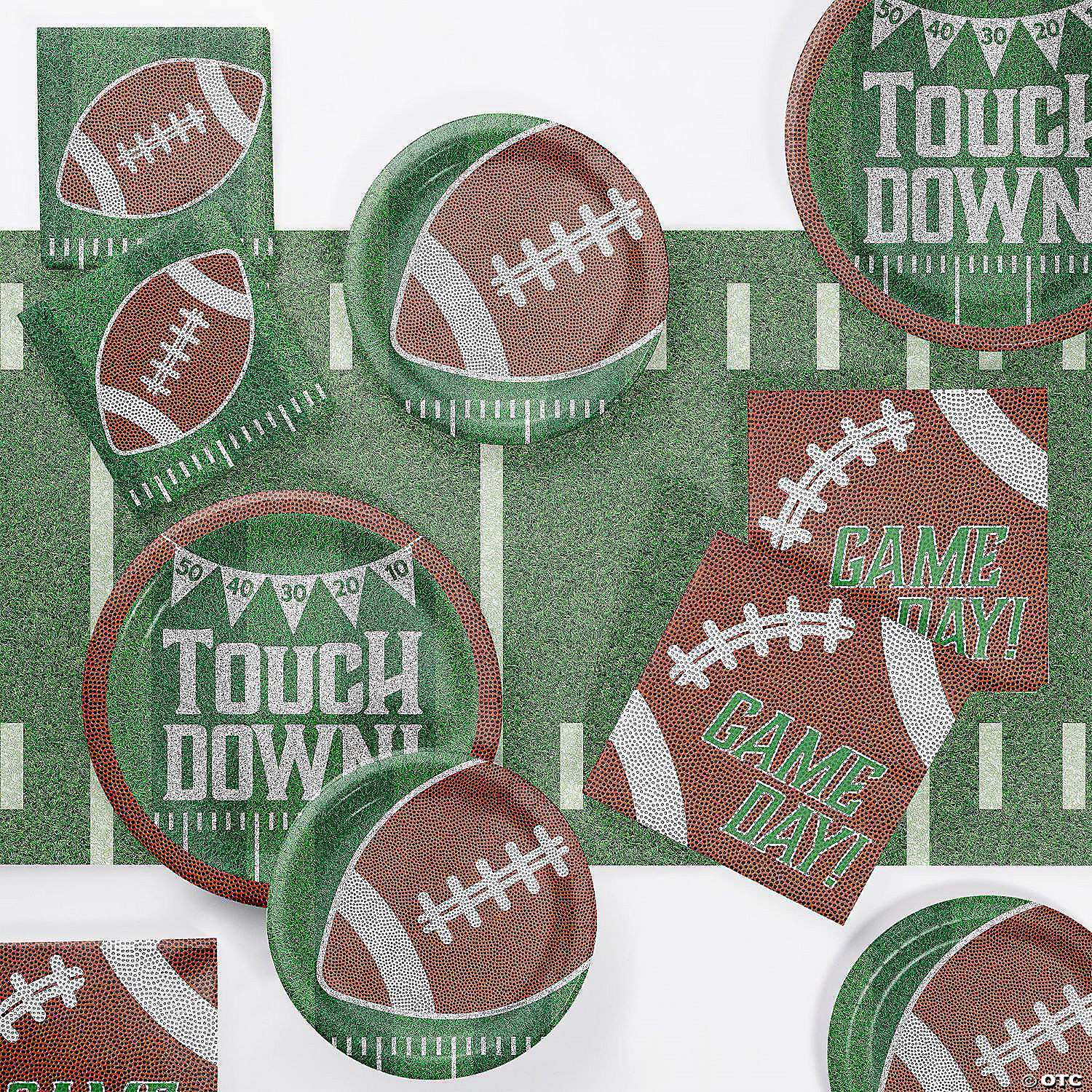 Say Hooray! Tailgate Time Tableware Kit, 49 ct.