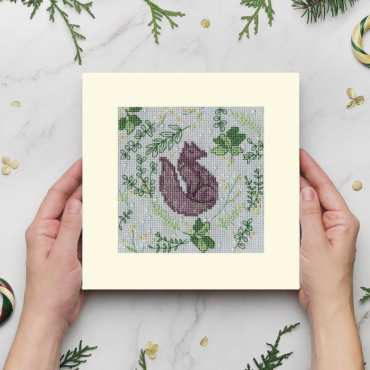 Scandi Fox Kit XMAS59 Bothy Threads Counted Cross Stitch Kit | Oriental ...