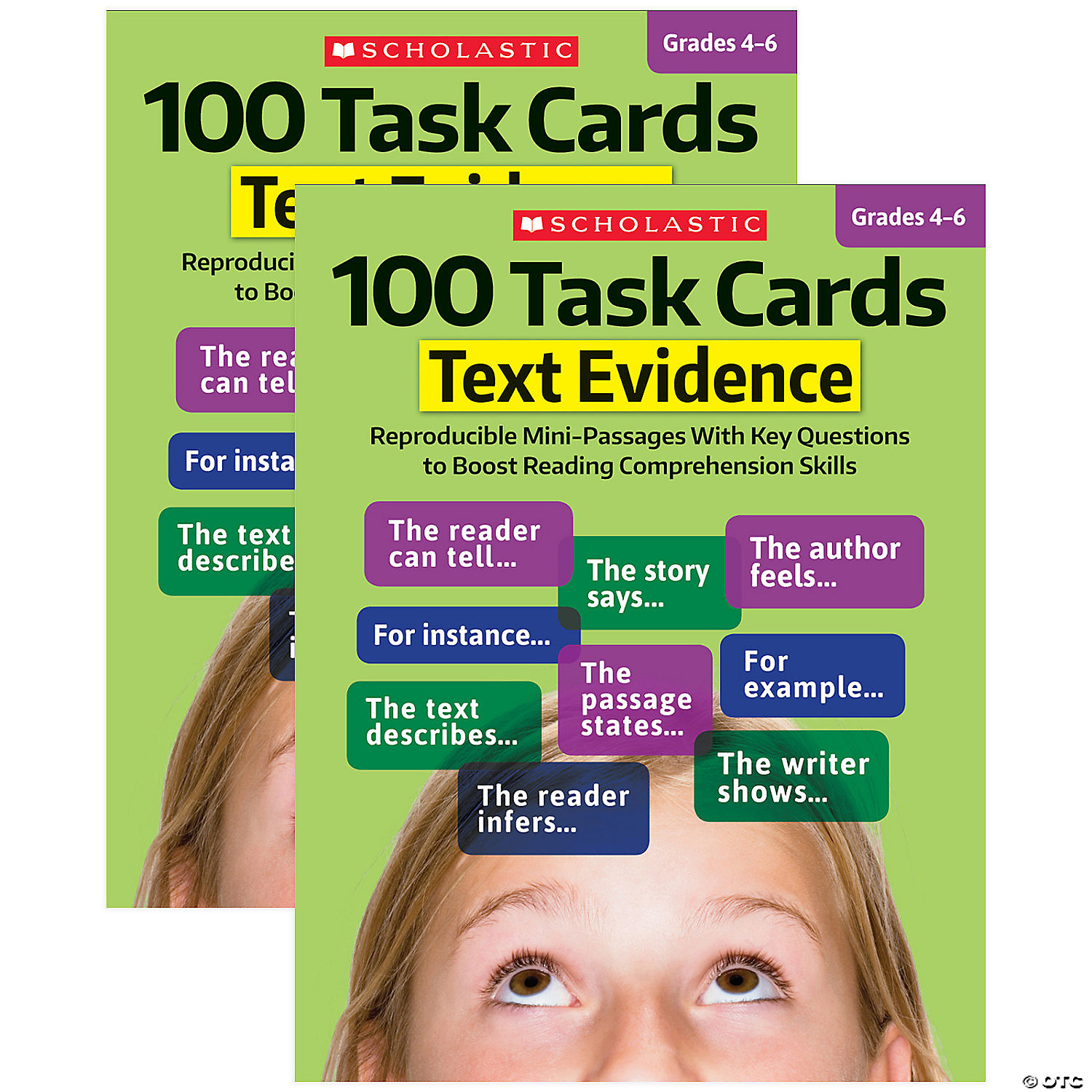 Scholastic Teaching Solutions 100 Task Cards: Text Evidence Text ...