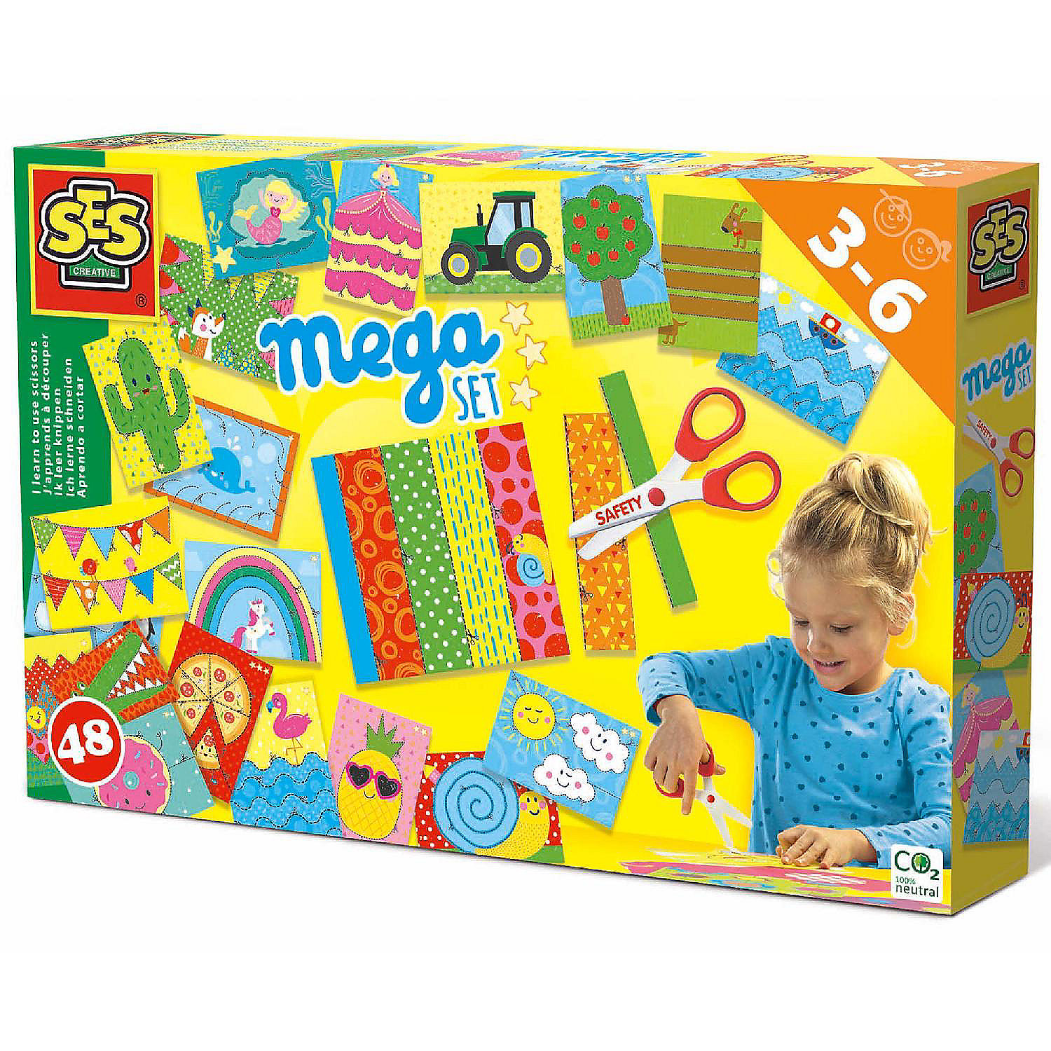 SES Creative: I Learn to Use Scissors - Mega Set - Ages 3+ | Oriental ...