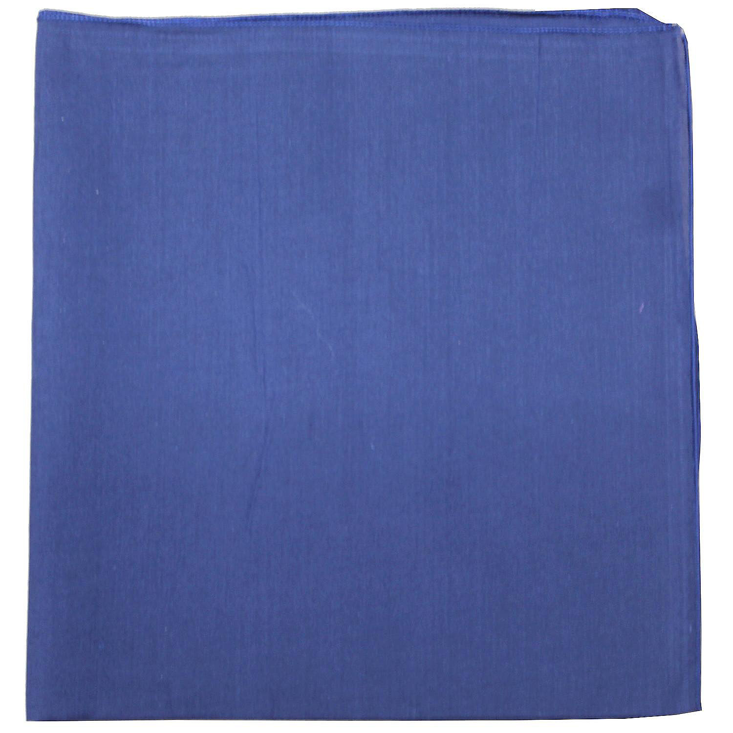 Set of 108 Mechaly Unisex Solid Polyester Plain Bandanas - Bulk ...