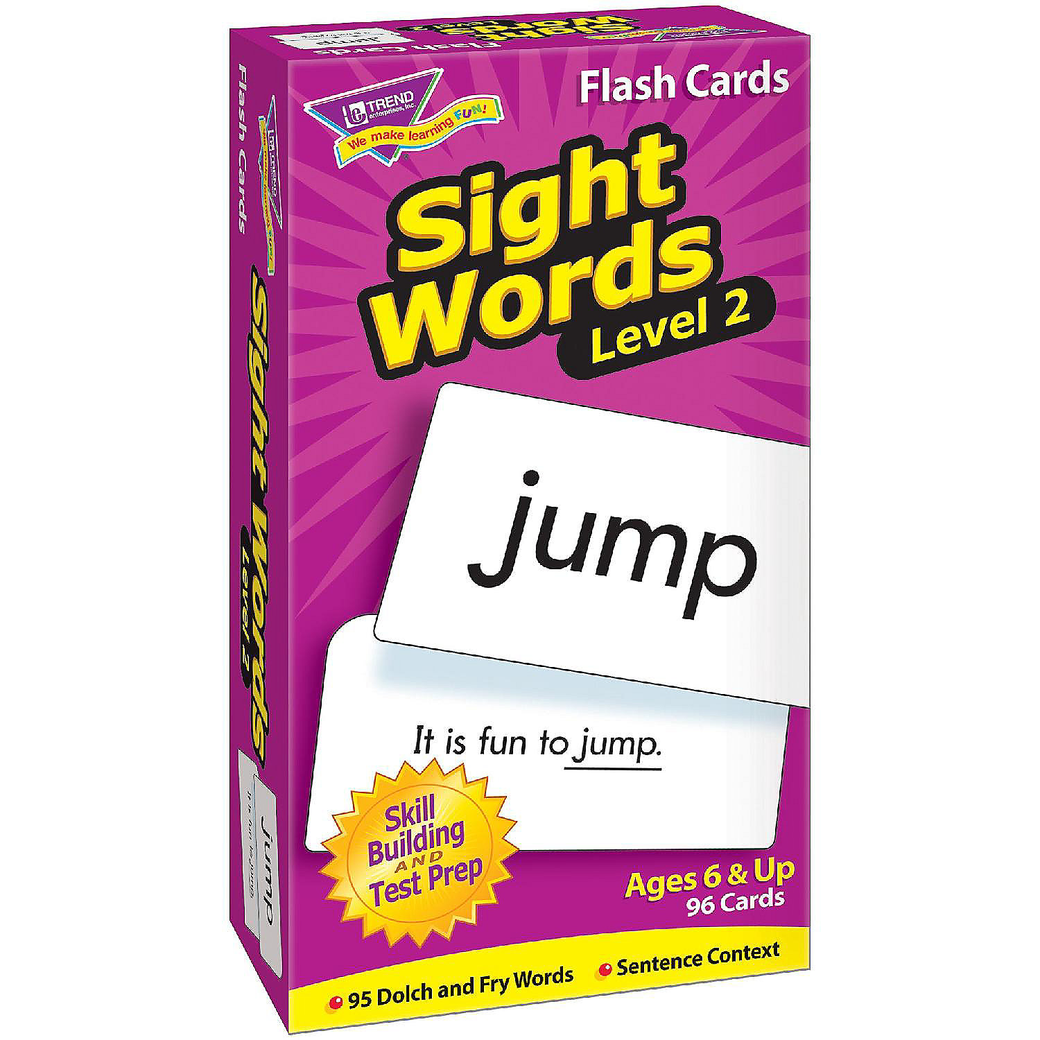 Sight Words - Level 2 Skill Drill Flash Cards | Oriental Trading