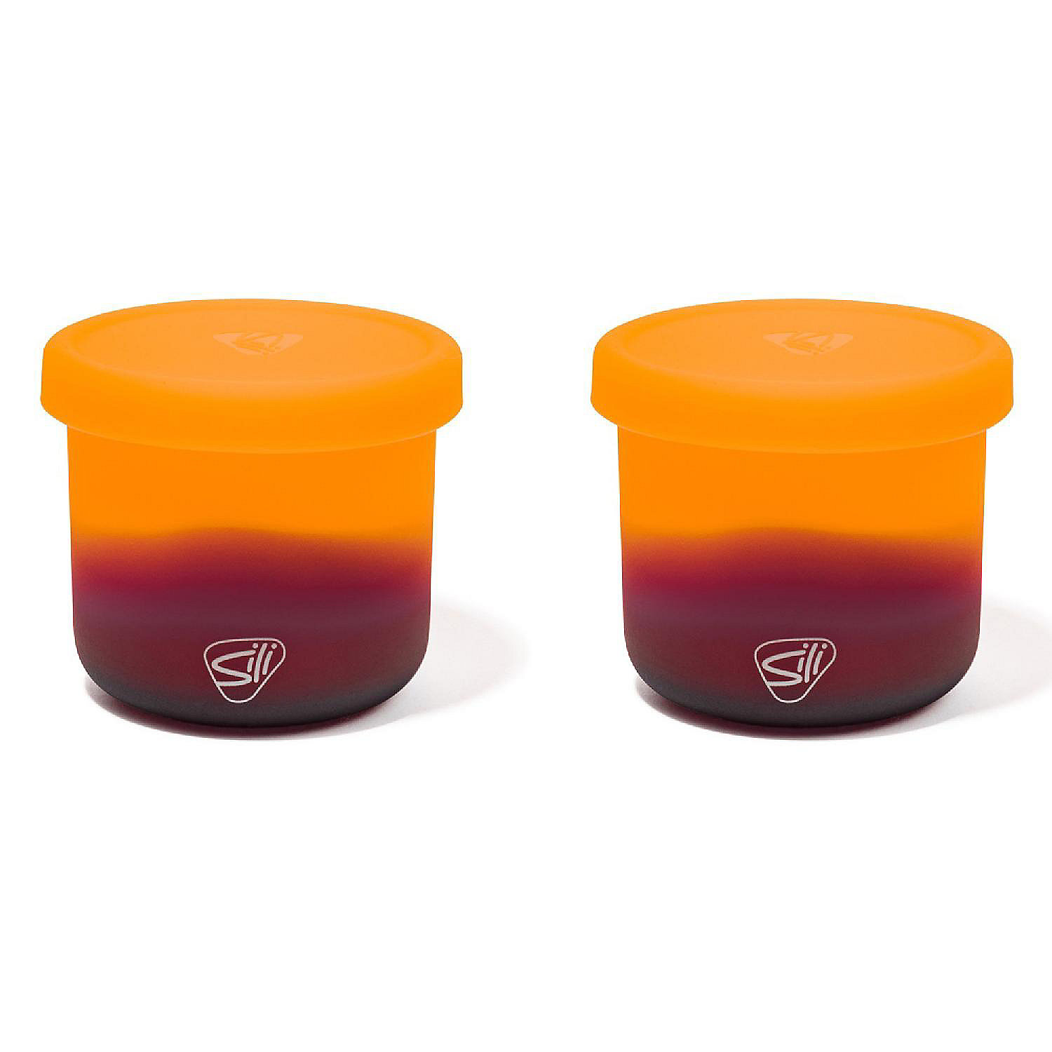 Silipint: Silicone 10Oz Lidded Bowls: 2 Pack Sun Storm | Oriental Trading