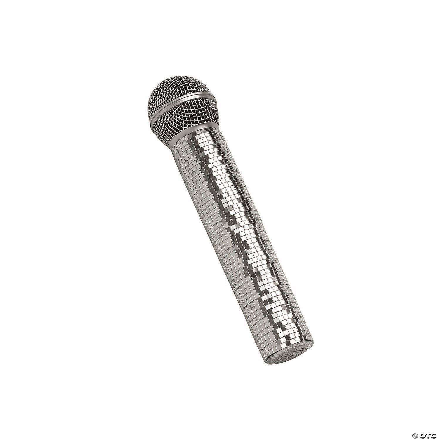 Silver Mirror Microphone Costume Accessory | Oriental Trading