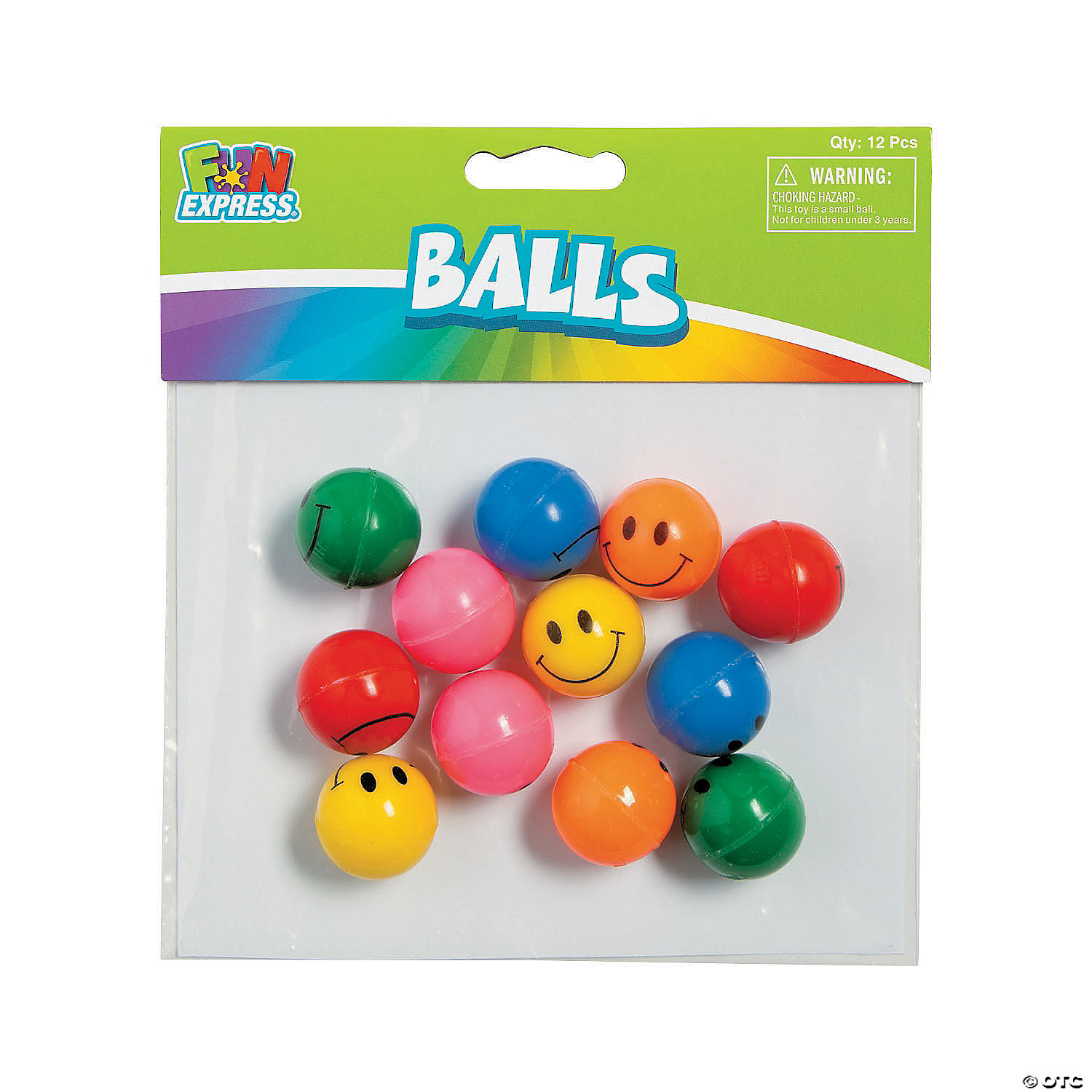 Smile Face Bouncing Balls