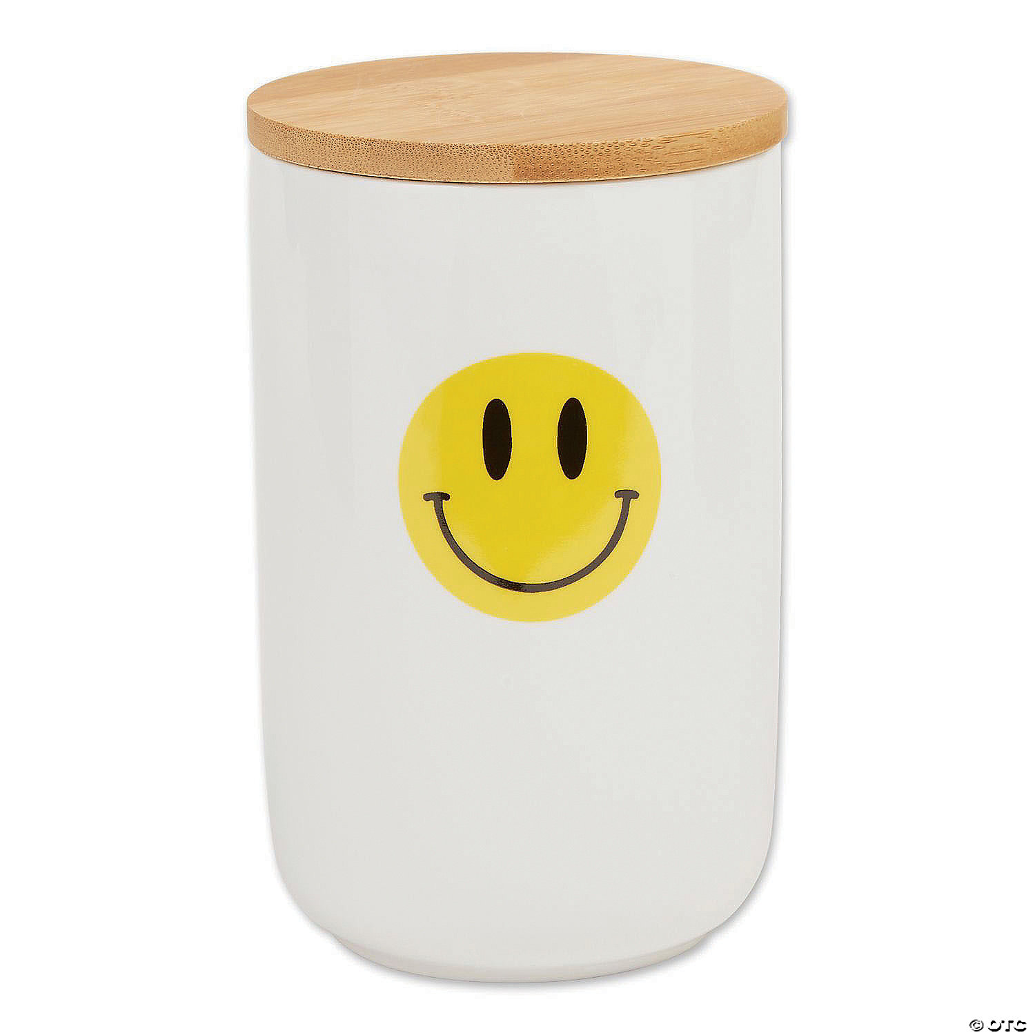 Smiley Face Ceramic Treat Canister