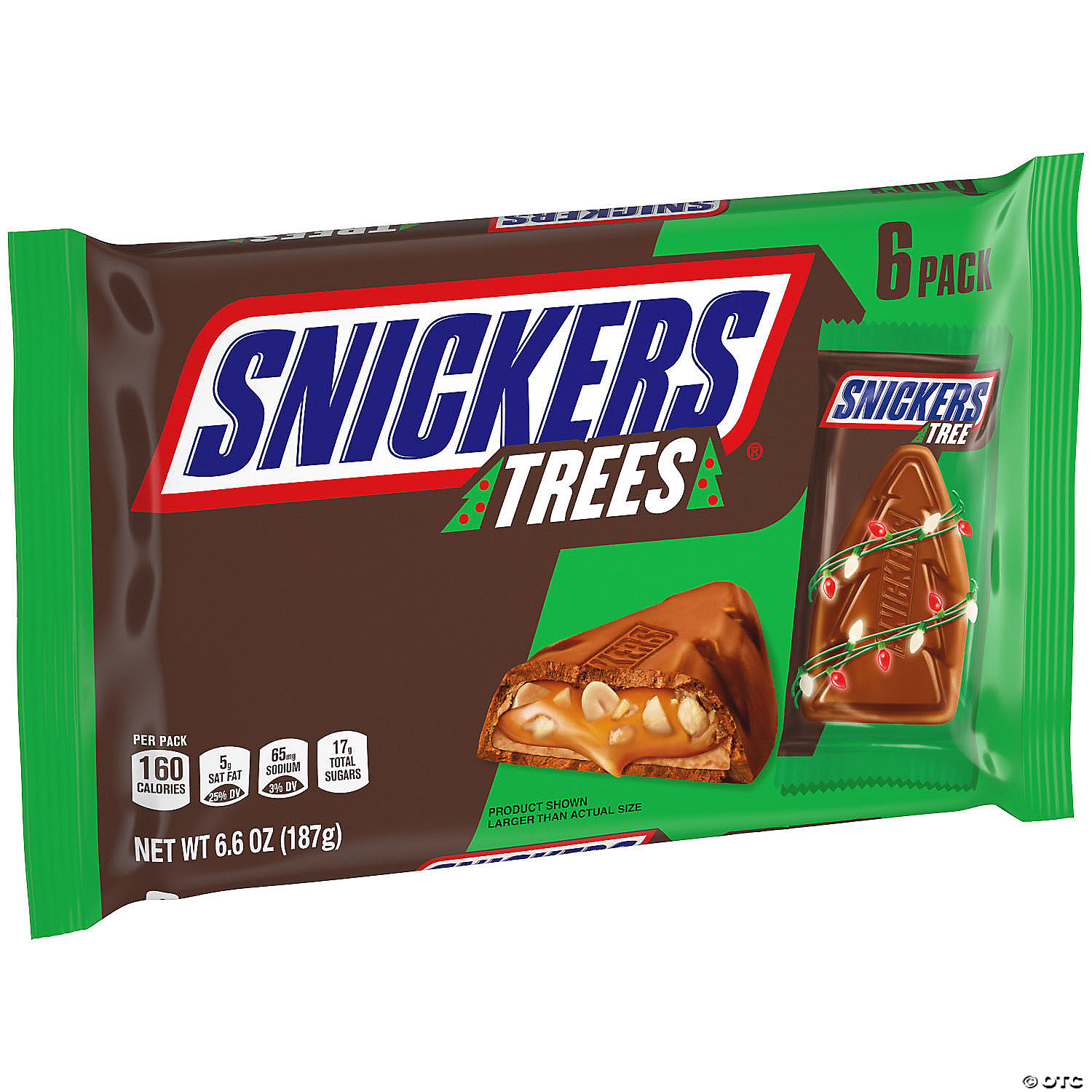 Snickers® Christmas Tree Chocolate Candies