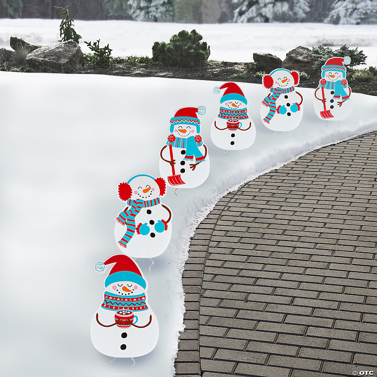 Snowman Yard Signs | Fun Express