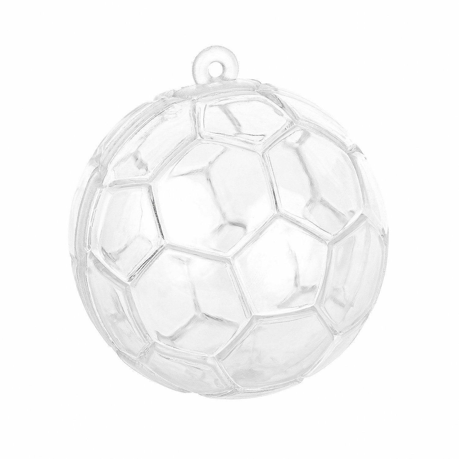Soccer Ball Shaped Acrylic Candy Boxes 24 Pack 2.36" | Oriental Trading