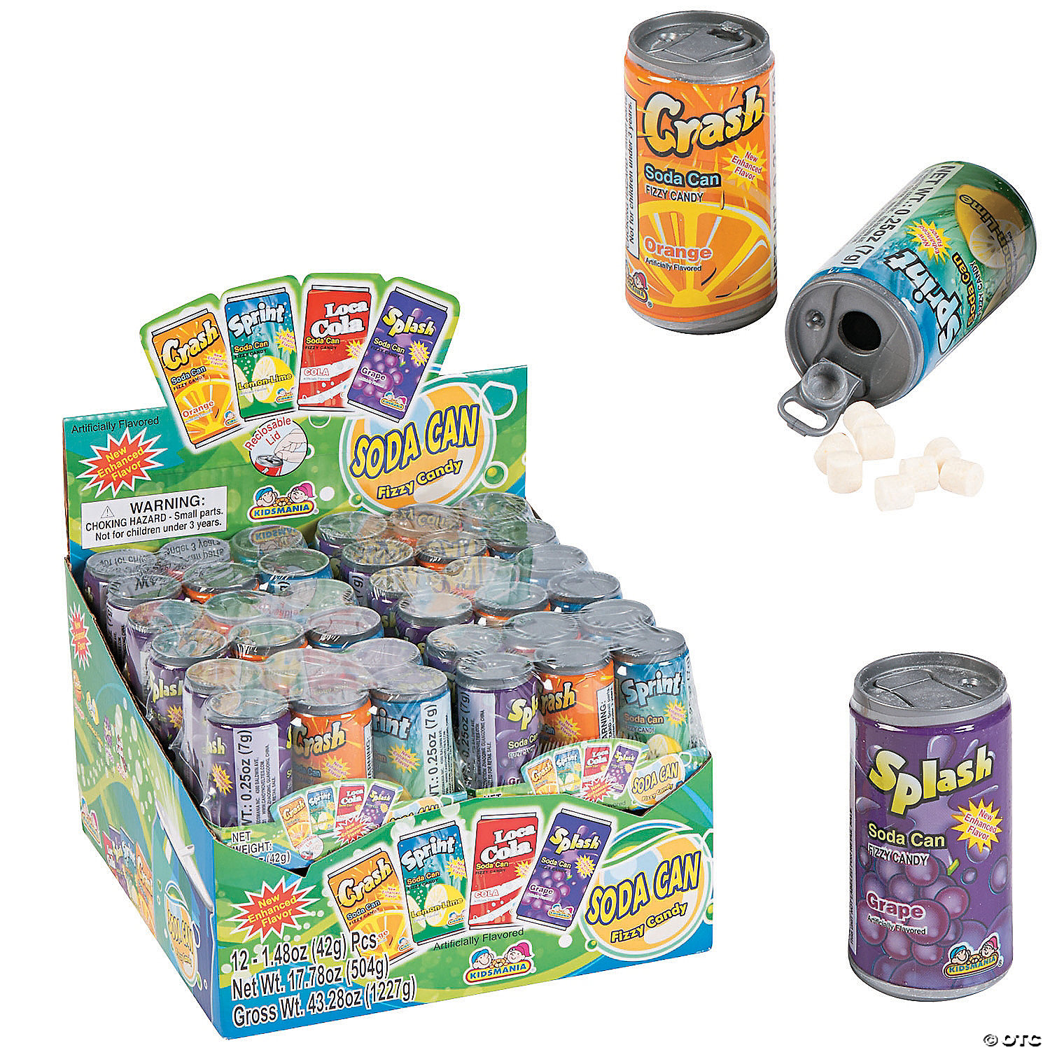 Soda Can Candy - 12 Pc.