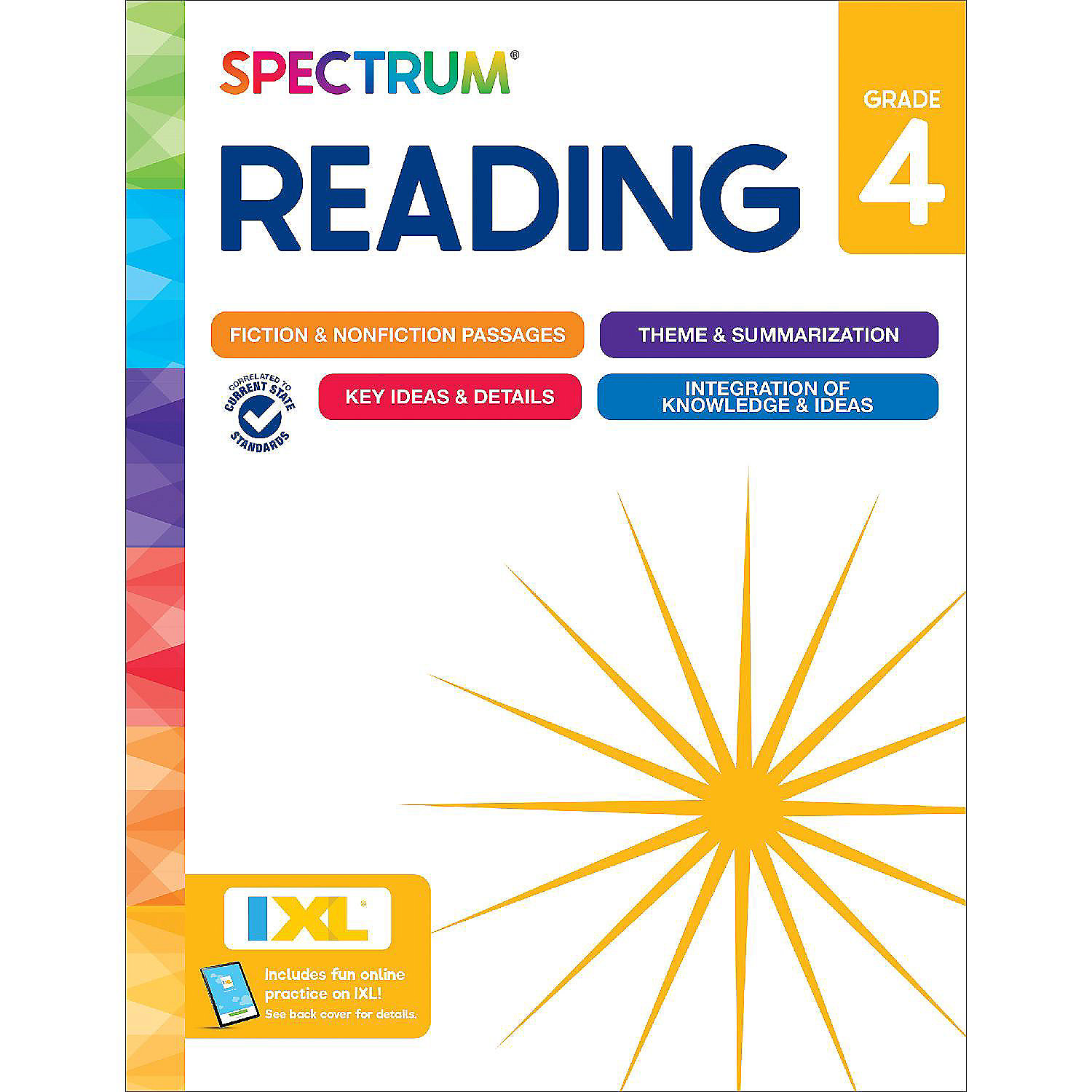 Spectrum Grade 4 Reading Workbook, Reading Comprehension, 4th Grade ...