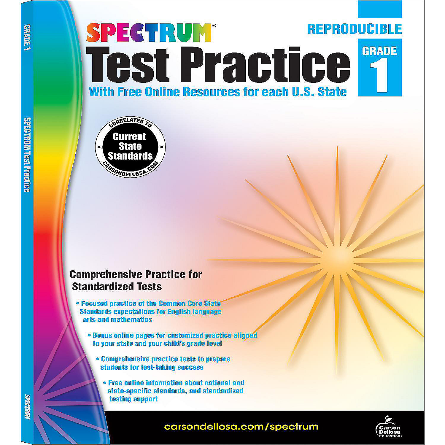 Spectrum Test Practice, Grade 1 | Oriental Trading