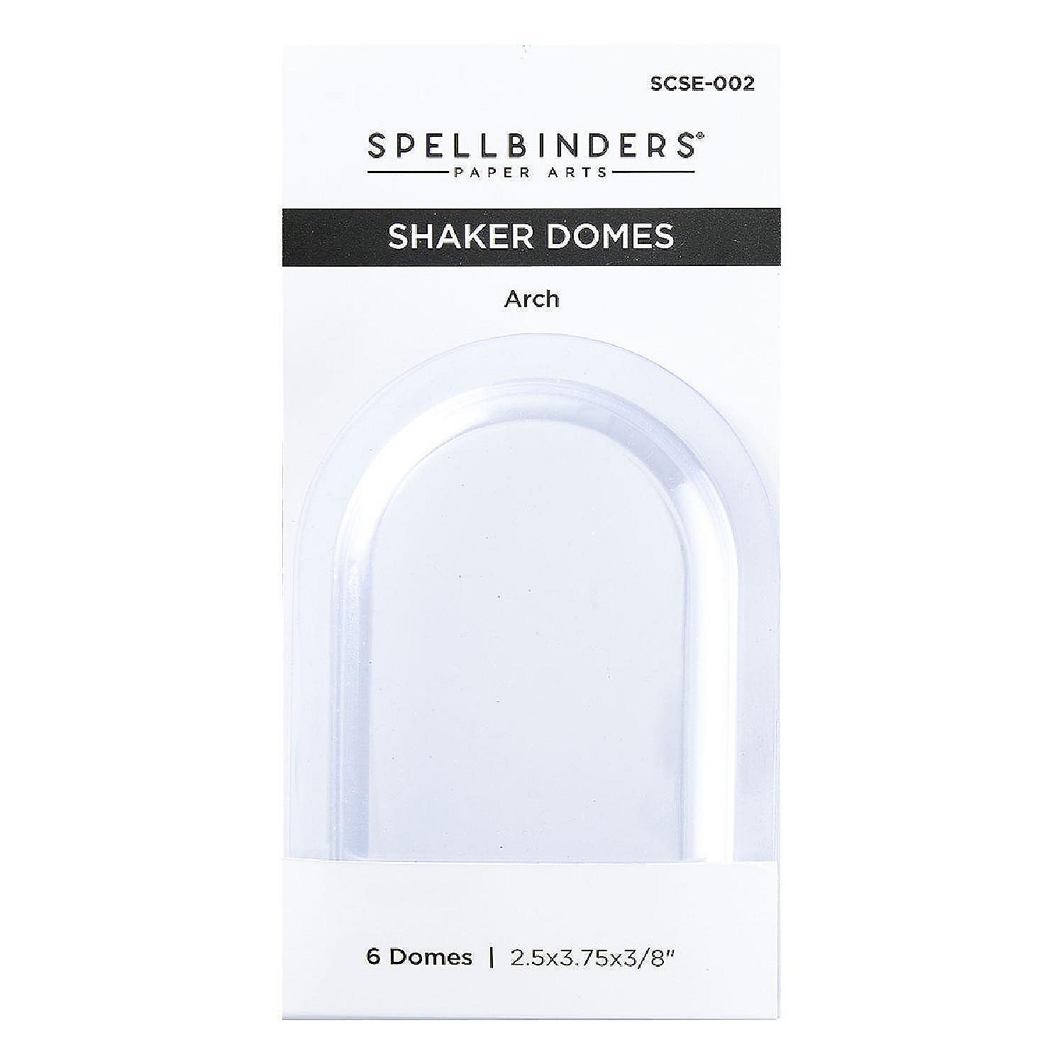 Spellbinders Shaker Dome 6/Pkg-Arch