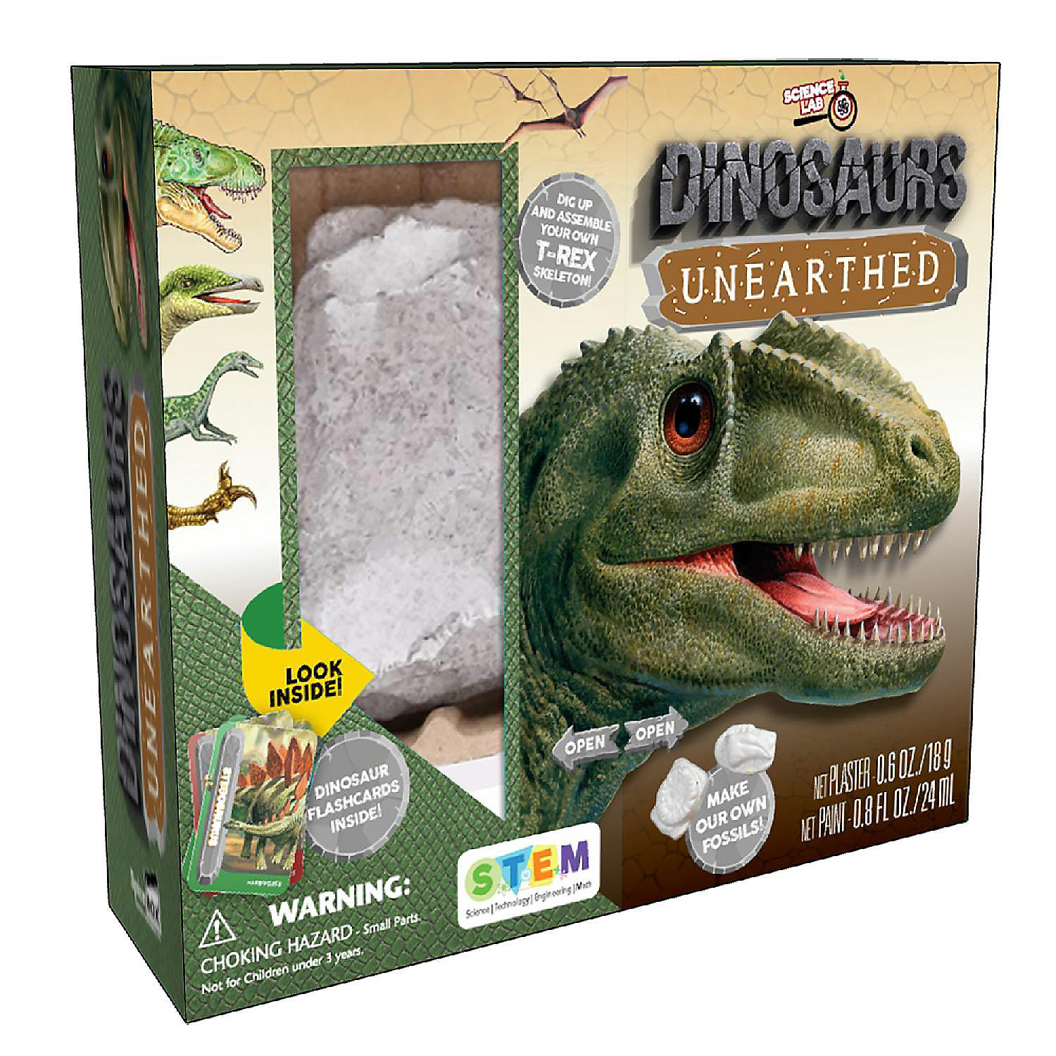 SpiceBox: Science Lab Dinosaurs Unearthed STEM Kit | Oriental Trading