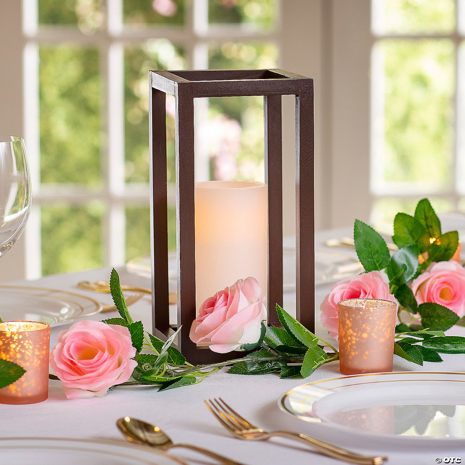 Candle Centerpiece Photo Frame Quick And Easy Candle Centerpiece