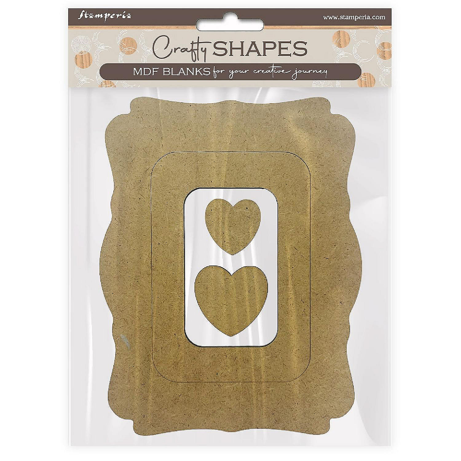 Stamperia Crafty Shapes-Alterego Frames And Hearts | Oriental Trading