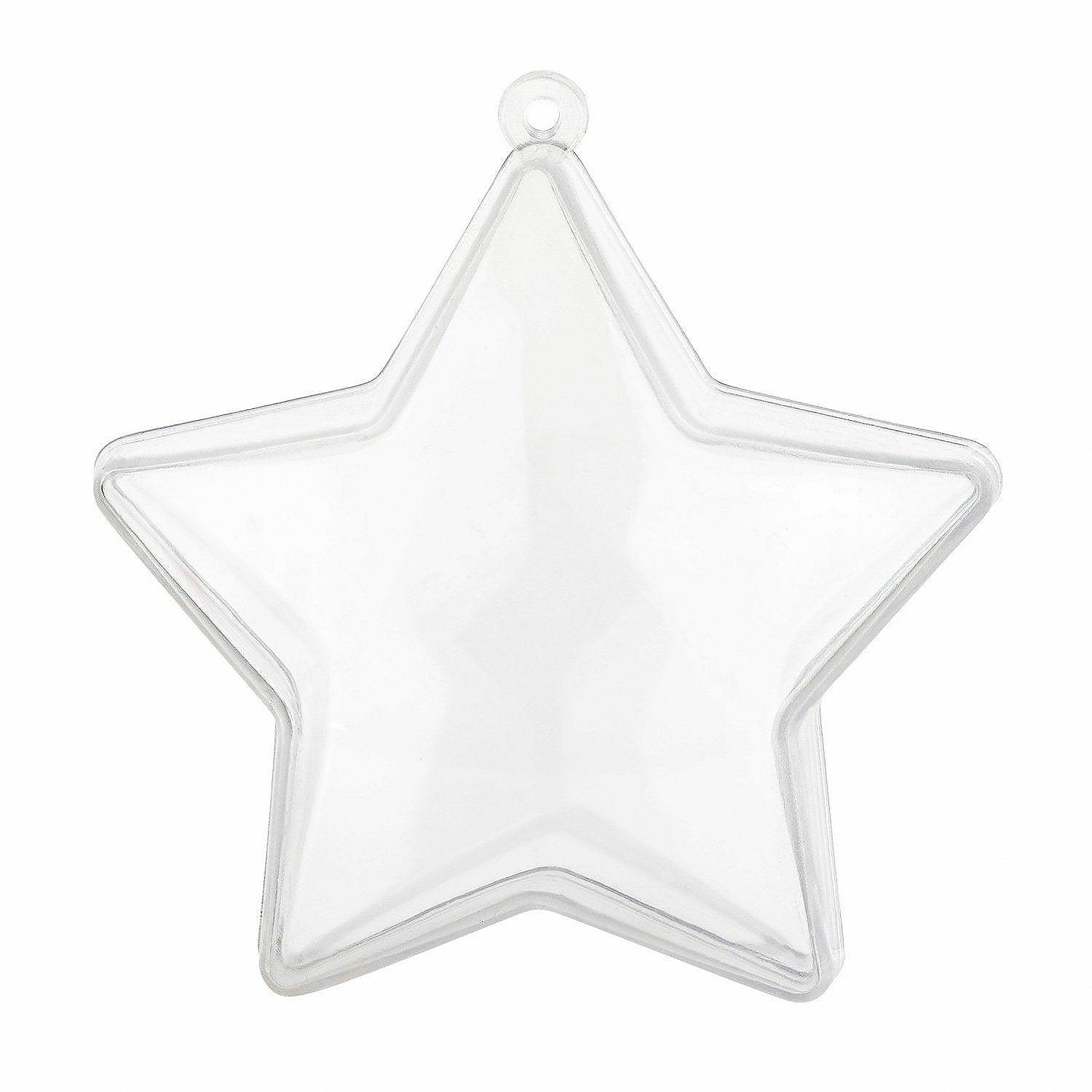 Star Shaped Acrylic Candy Boxes 24 Pack 2.95"X1.25" | Oriental Trading