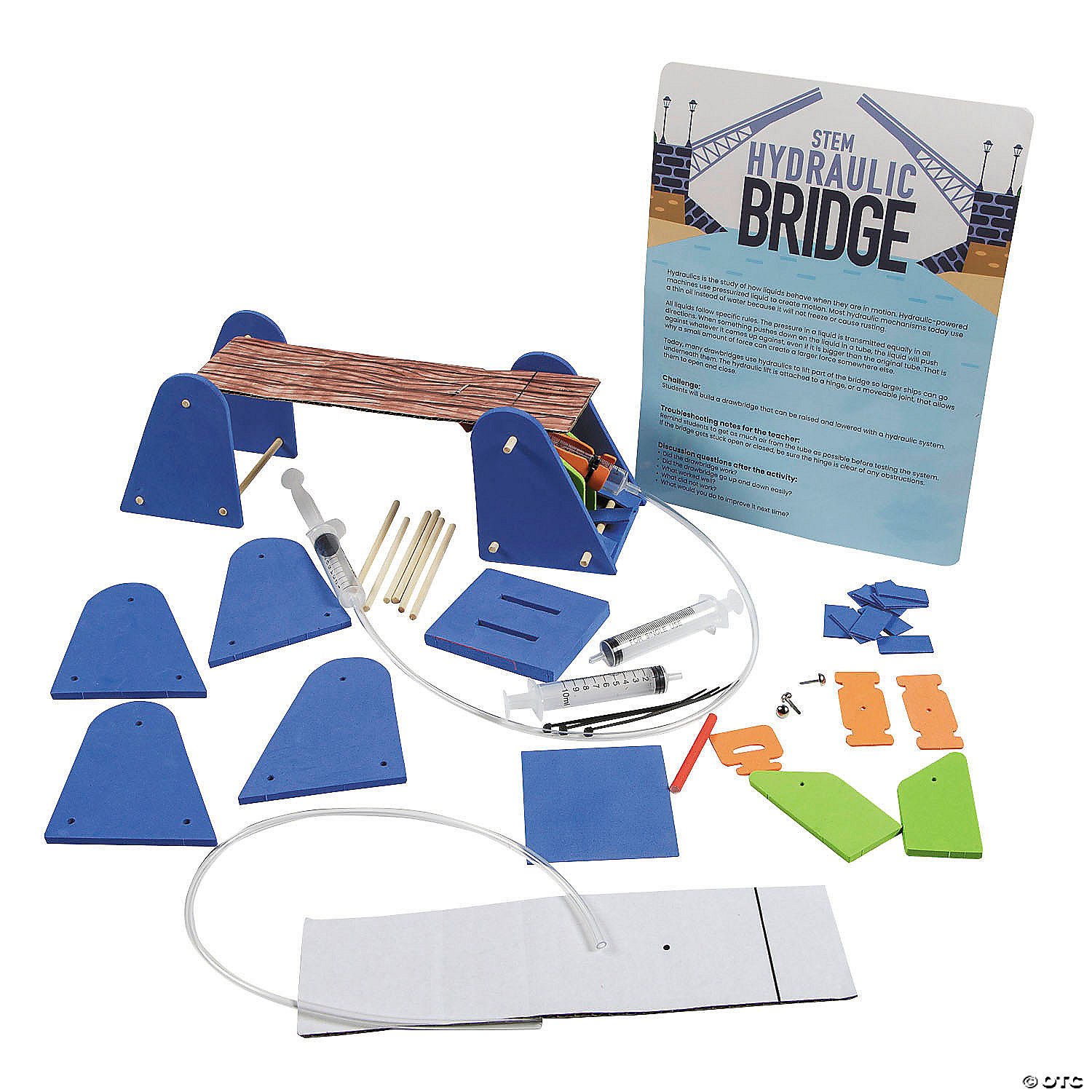 STEM Hydraulic Bridge Craft Kit | Fun Express