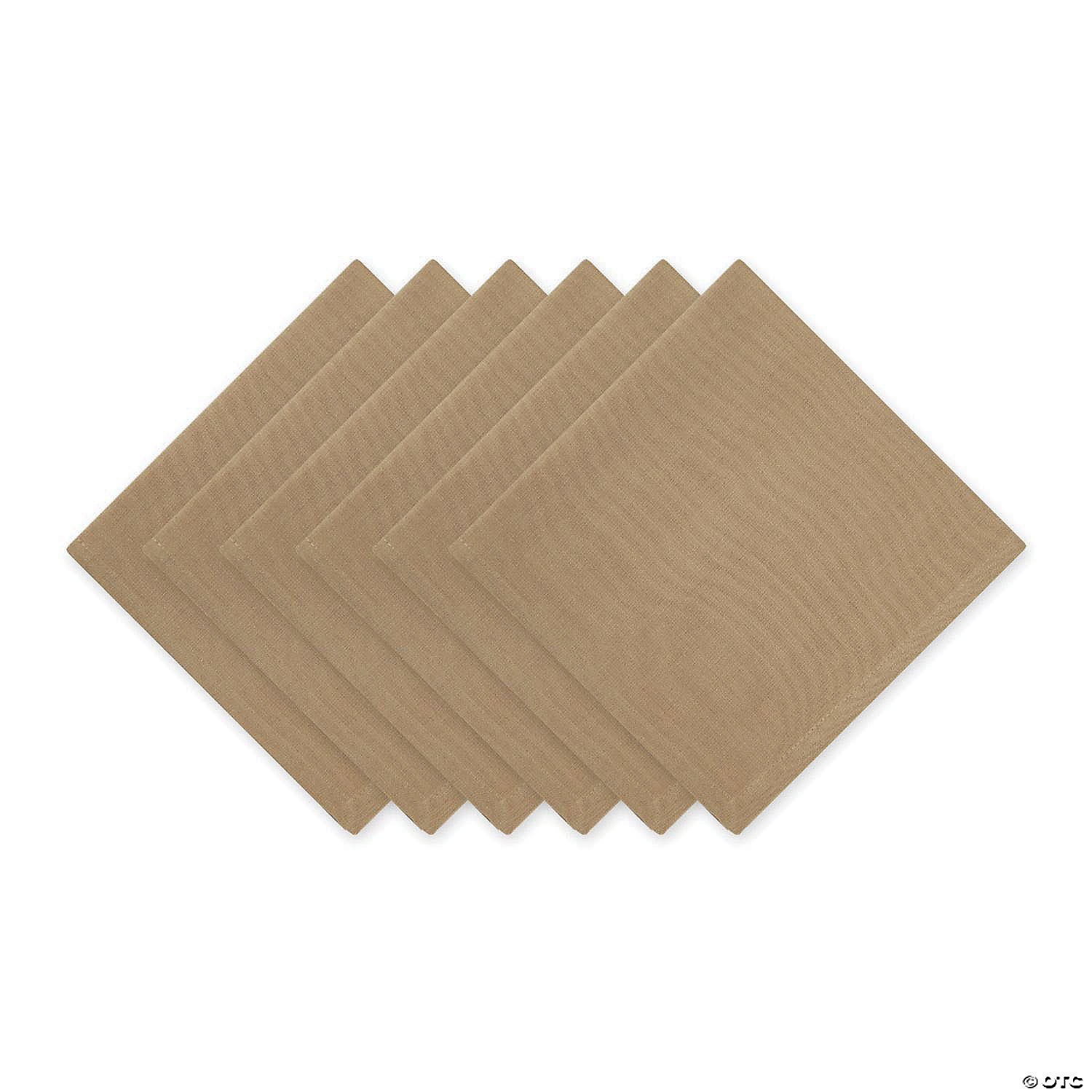 Stone Solid Napkin (Set Of 6)