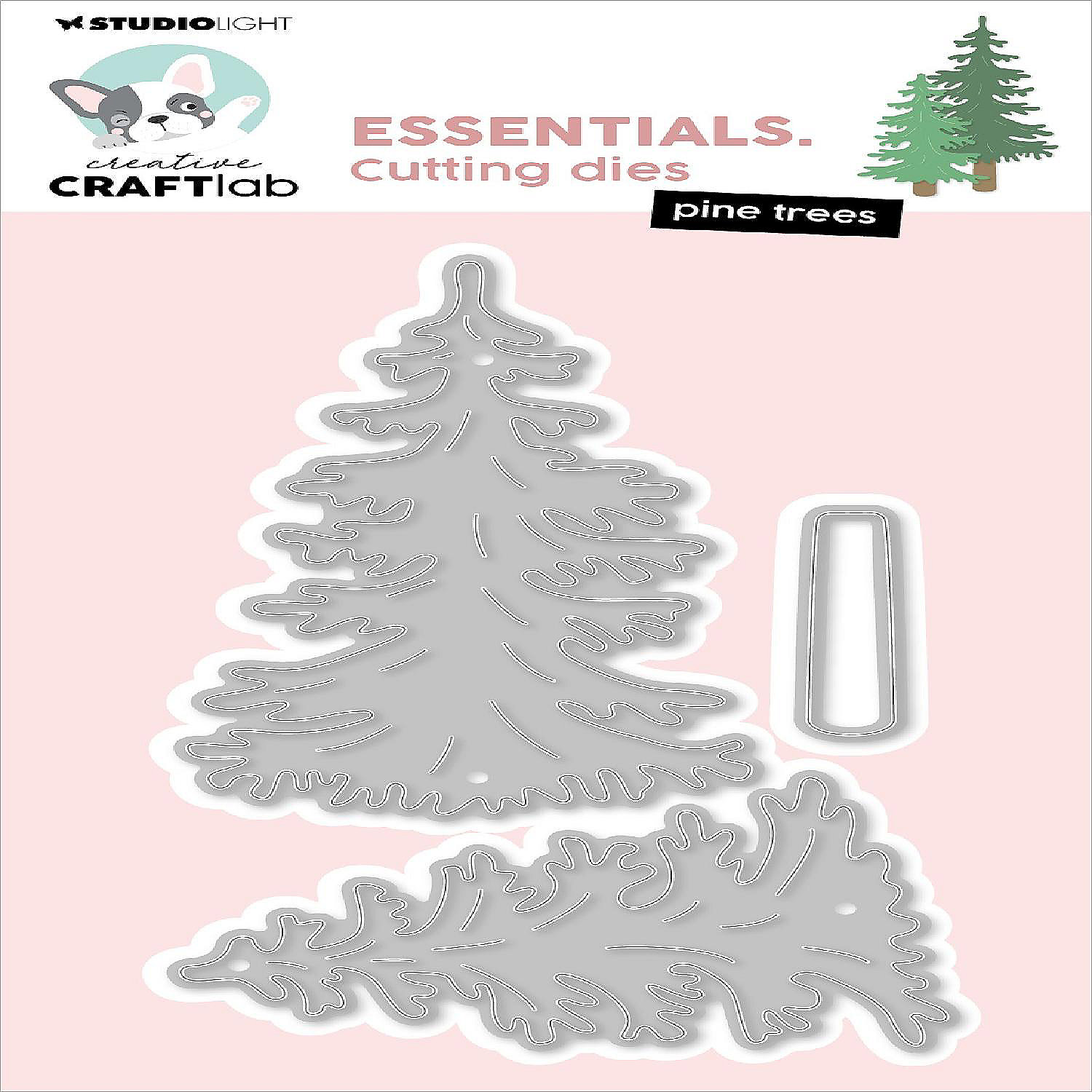 Studio Light Essentials Cutting Die-Nr. 874, Pine Trees