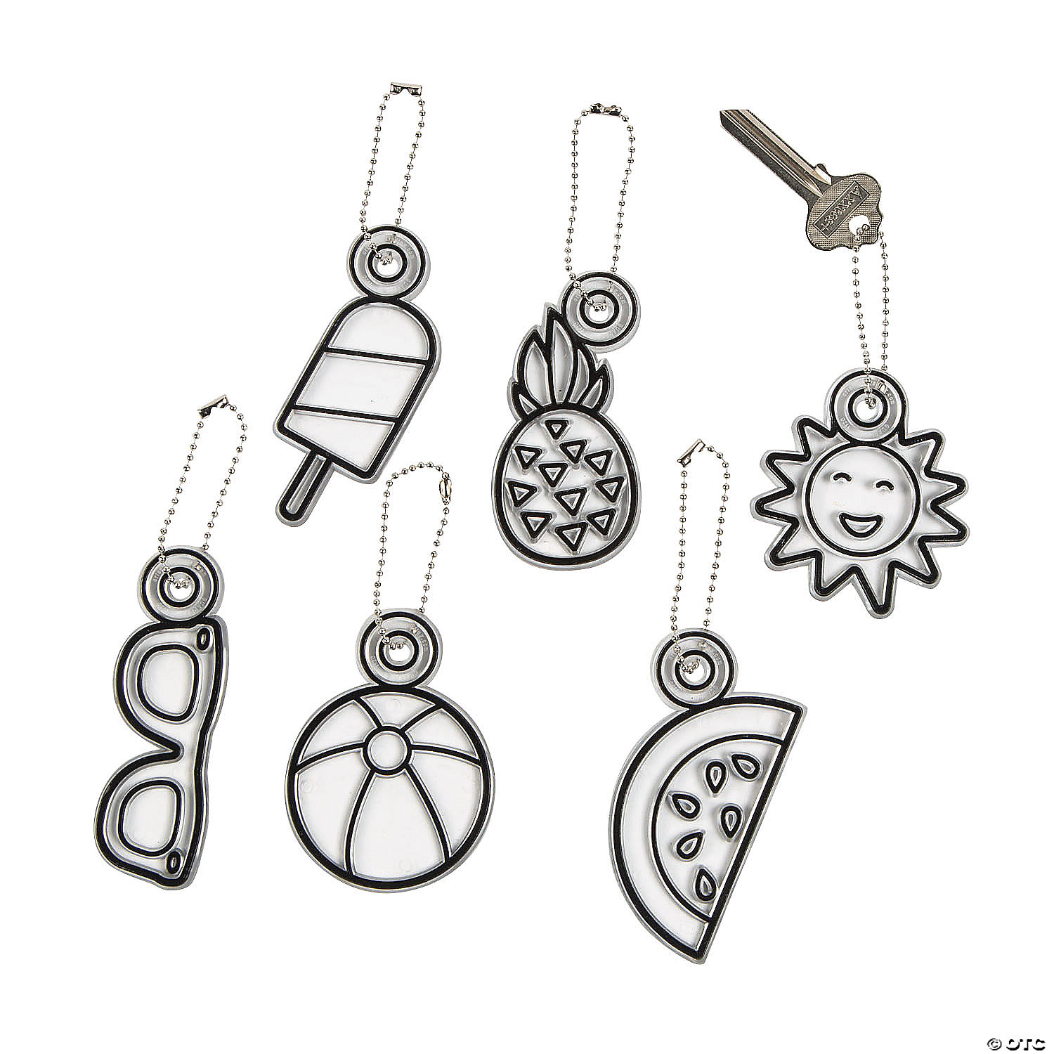 Summer Suncatcher Keychains - 24 Pc. | Oriental Trading