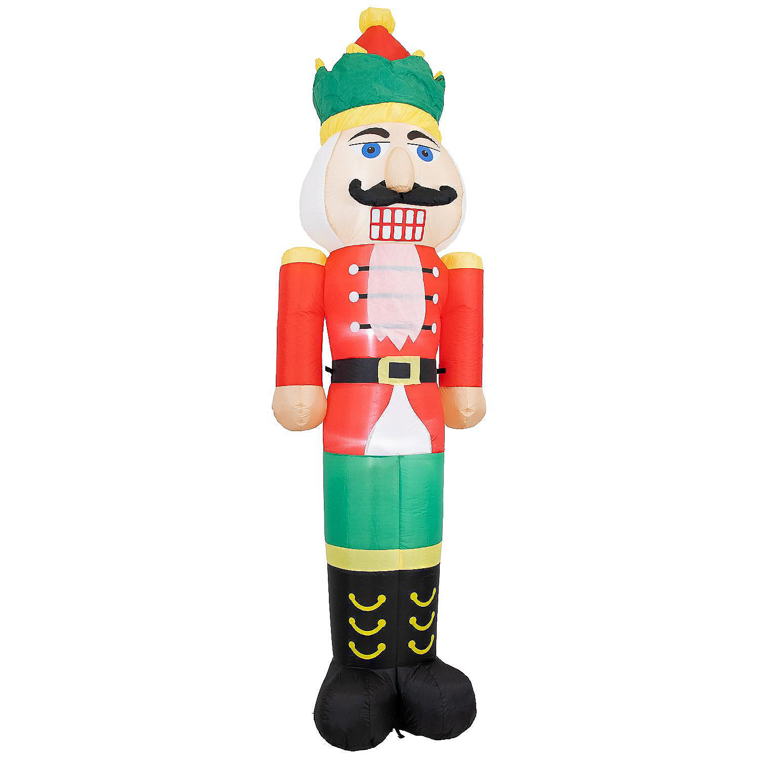 Sunnydaze Nathaniel the Nutcracker Christmas Inflatable - 8' H ...