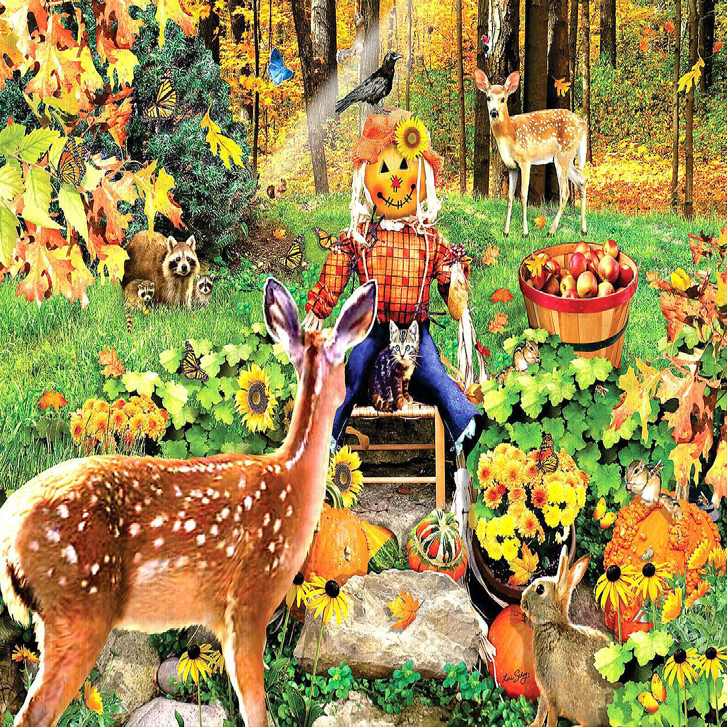 Sunsout Whose That? 500 pc Jigsaw Puzzle | Oriental Trading