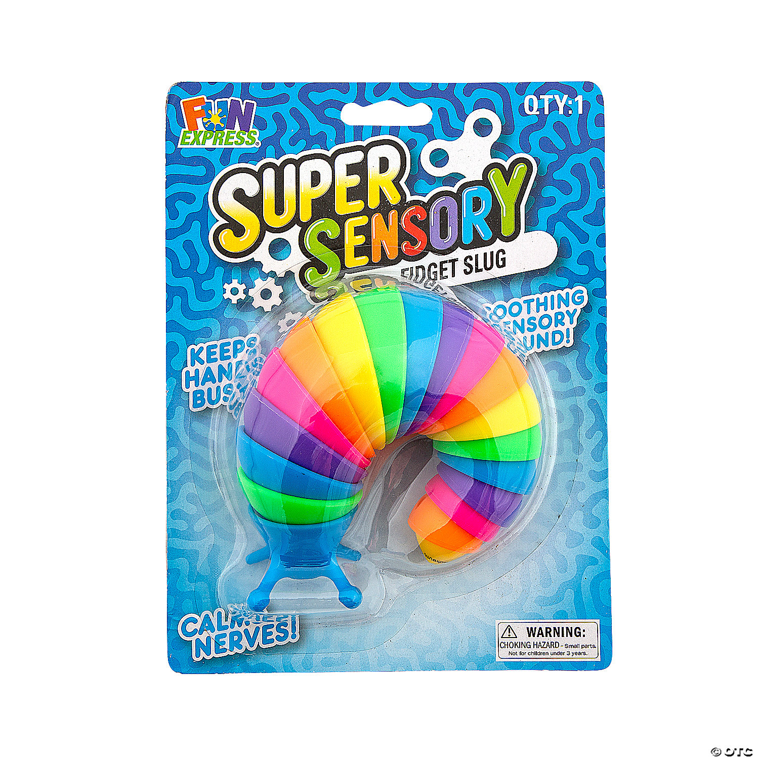 Super Sensory Rainbow Fidget Slugs