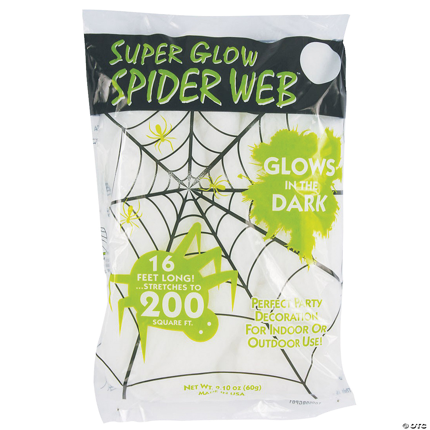 Super Stretch Spider Web Halloween Decoration | Morris Costumes