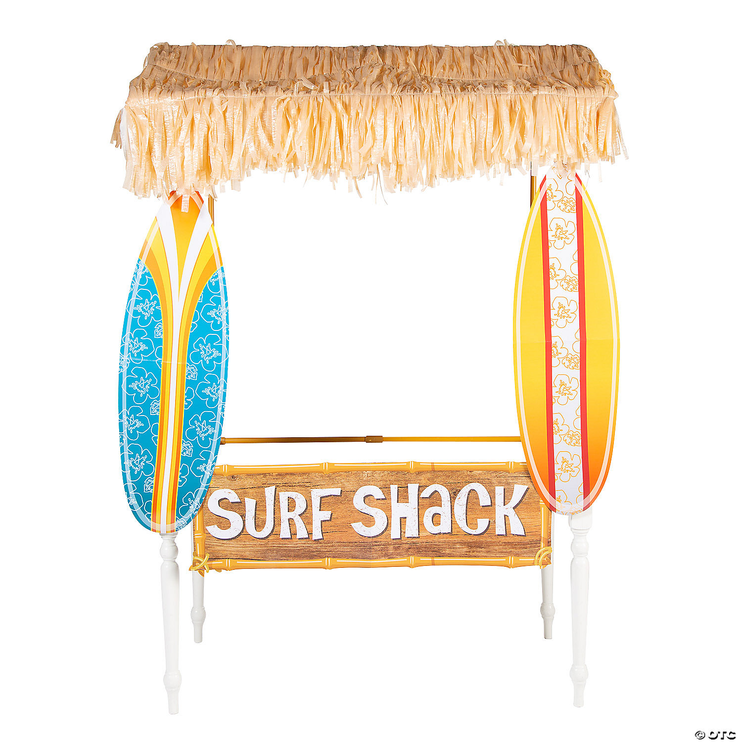 Surf Shack Tabletop Hut with Frame - 6 Pc.
