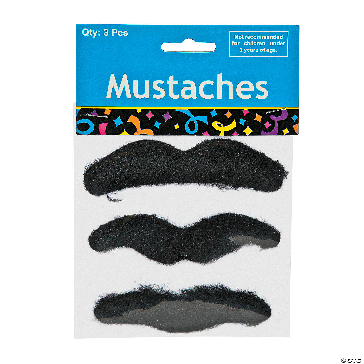 Synthetic Self-Adhesive Mustaches