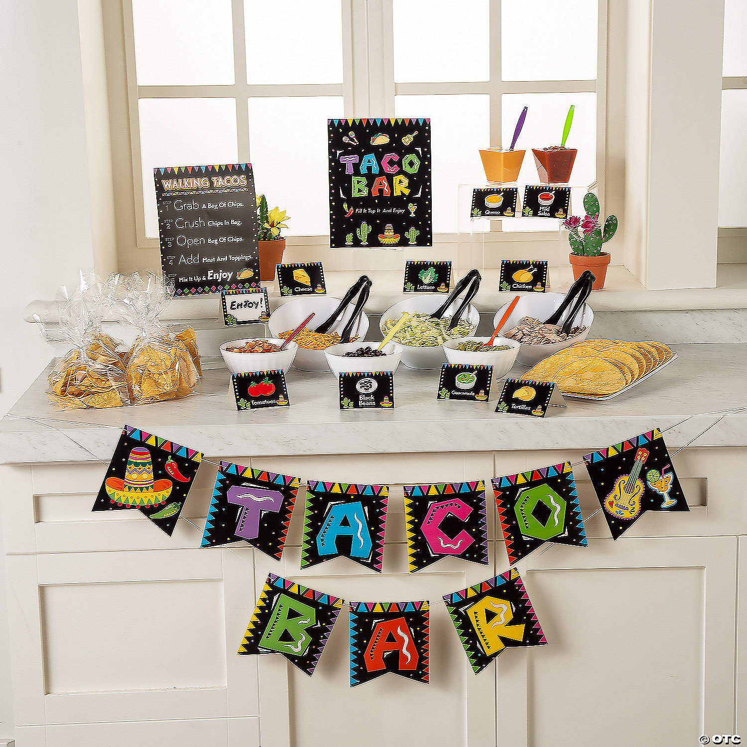 Taco Bar Decorating Kit - 24 Pc. | Oriental Trading