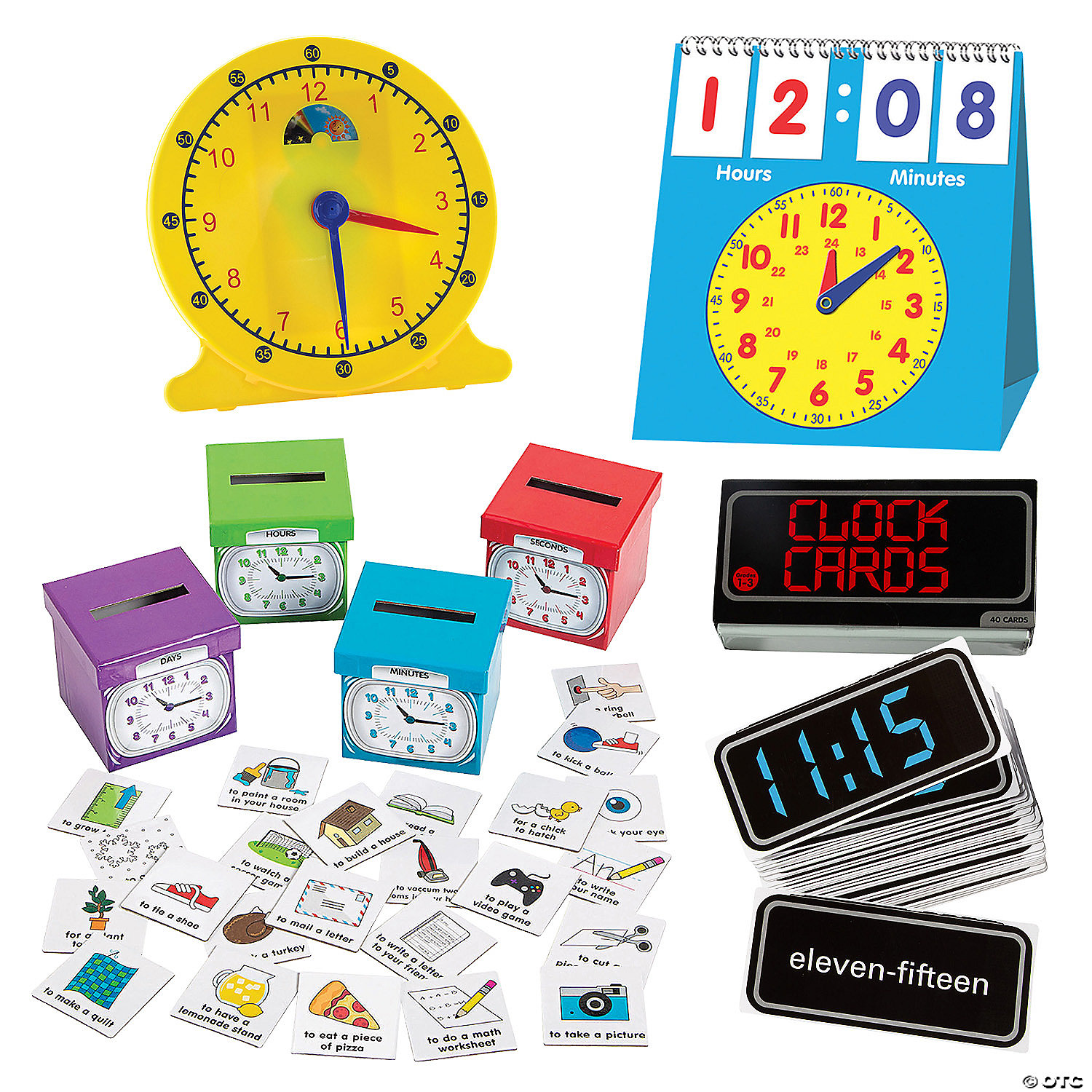 Telling Time Clipart