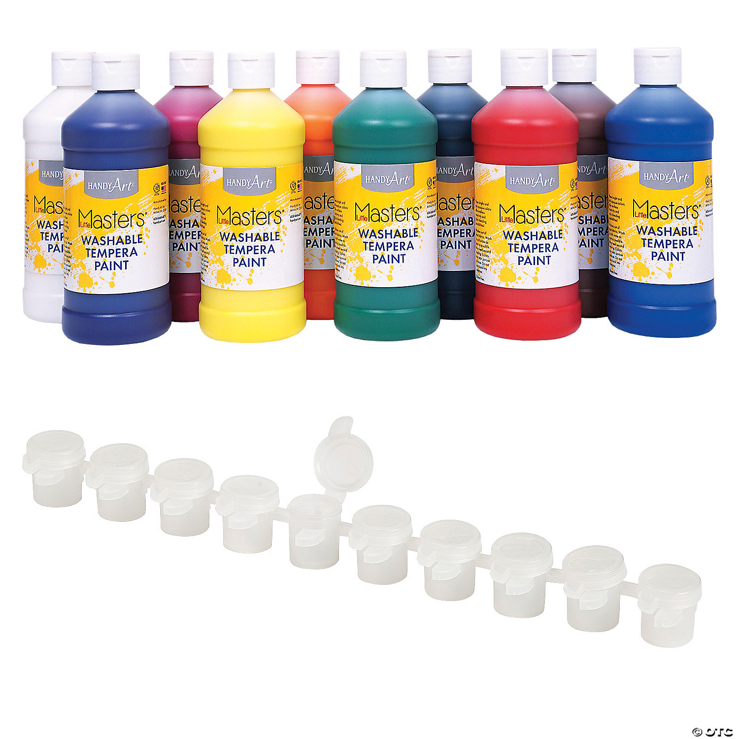 Tempera Paint Strip Kit for 24 | Oriental Trading